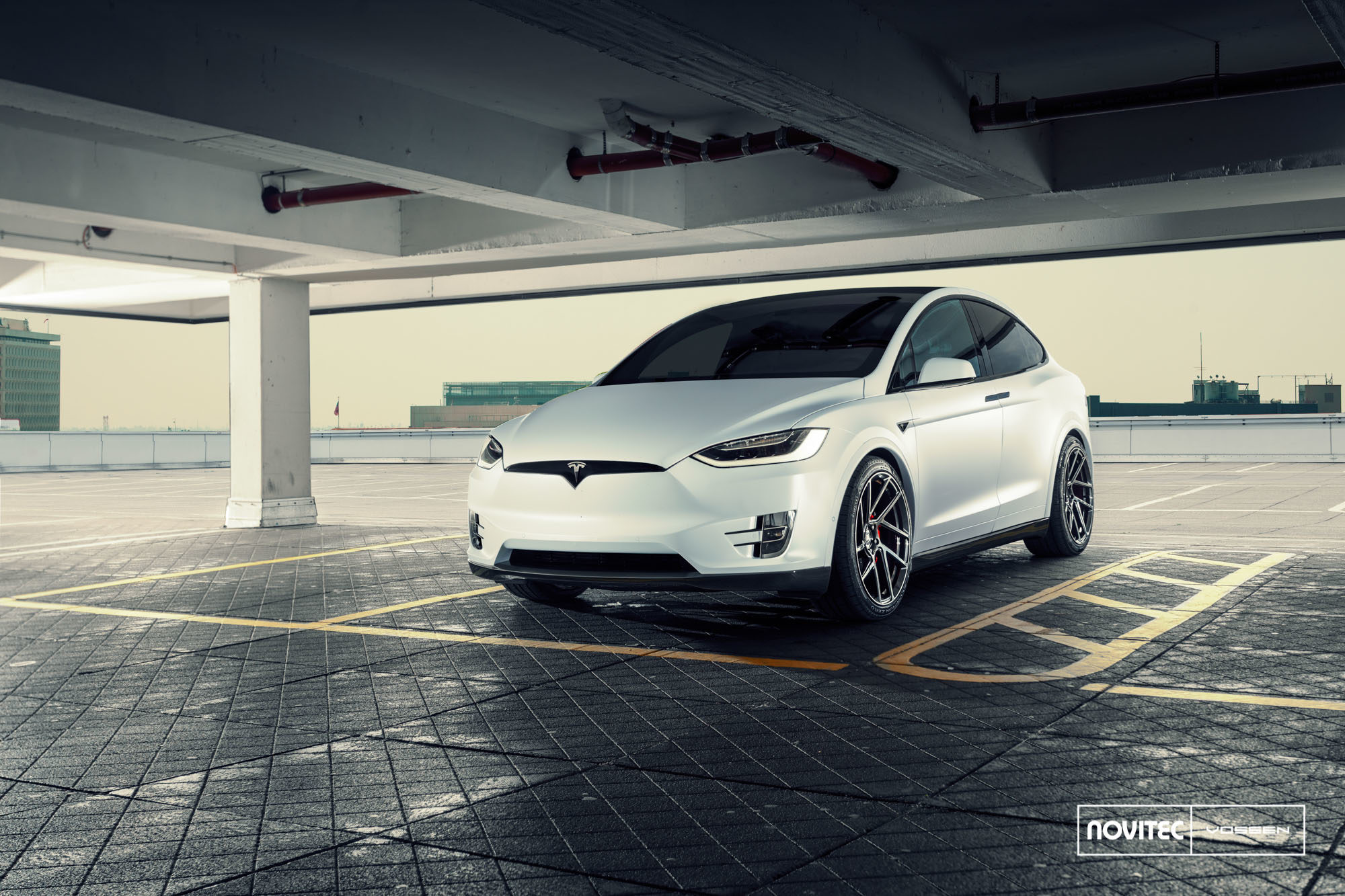 TESLA MODEL X - NOVITEC X VOSSEN NV2 - Vossen Wheels