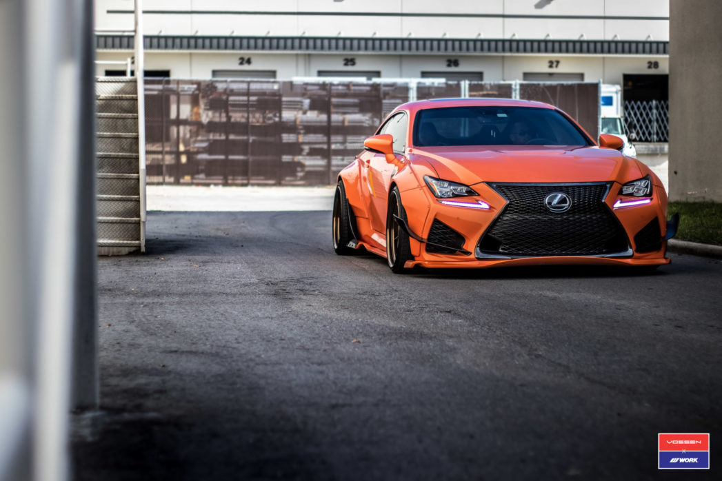 LEXUS RCF - VOSSEN X WORK SERIES: VWS-1 - Vossen Wheels
