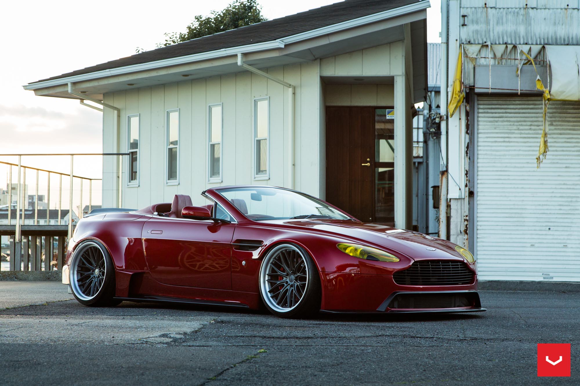 Aston Martin Racing Vantage GT3 and Roadster on Vossen Wheels