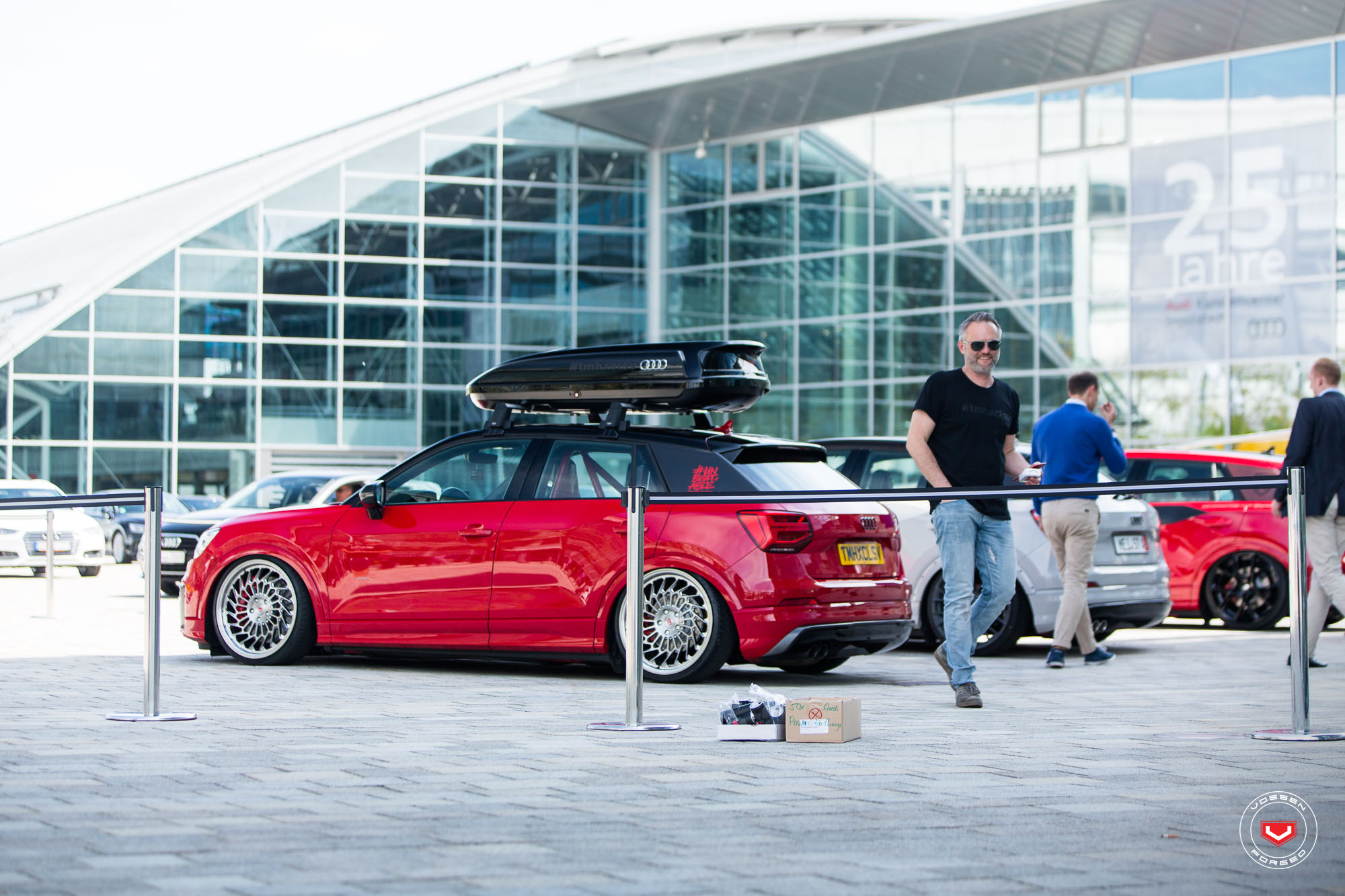 AH Exclusive's Audi Q2 Challenge on Vossen Forged ML-R2 Wheels