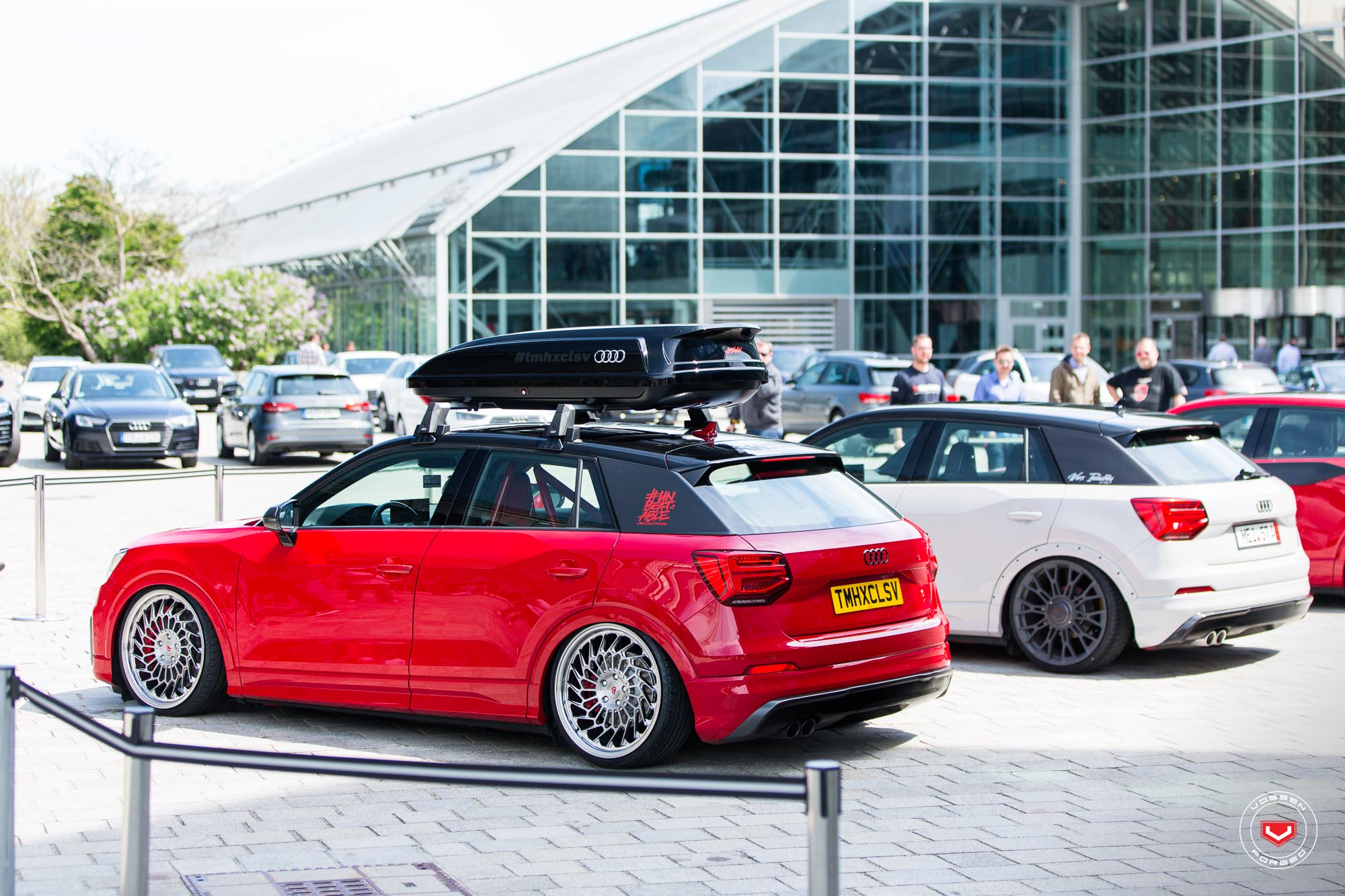 AH Exclusive's Audi Q2 Challenge on Vossen Forged ML-R2 Wheels