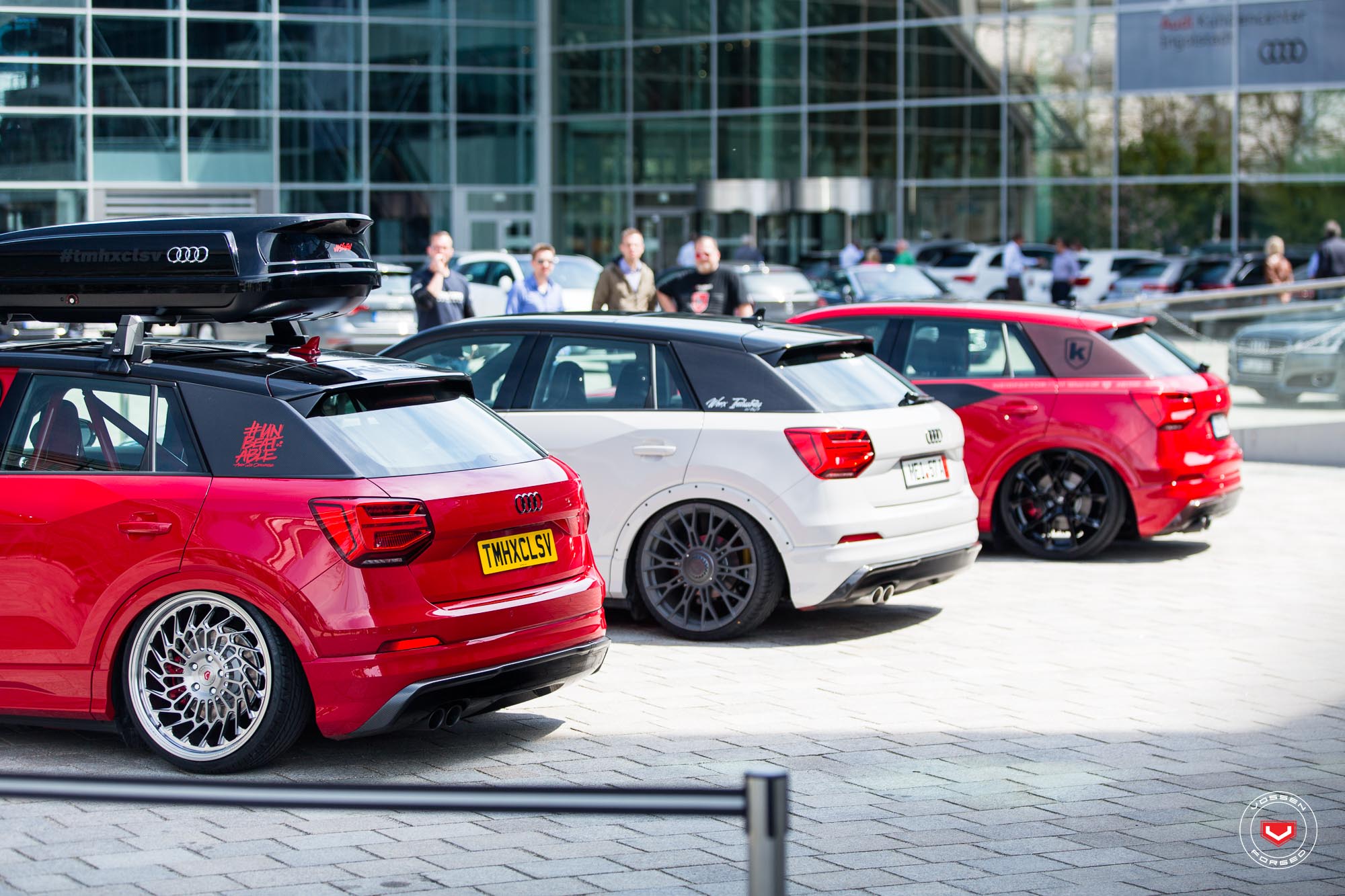 AH Exclusive's Audi Q2 Challenge on Vossen Forged ML-R2 Wheels
