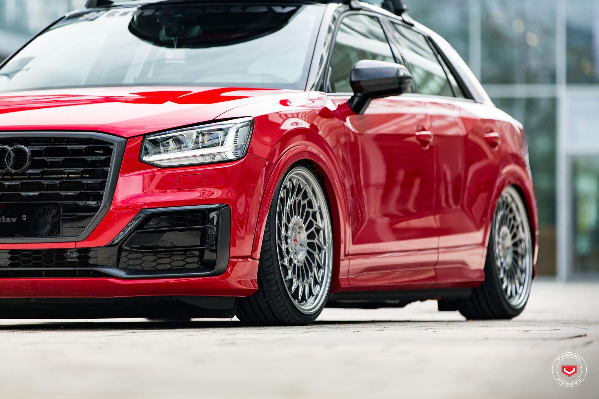 AH Exclusive's Audi Q2 Challenge on Vossen Forged ML-R2 Wheels