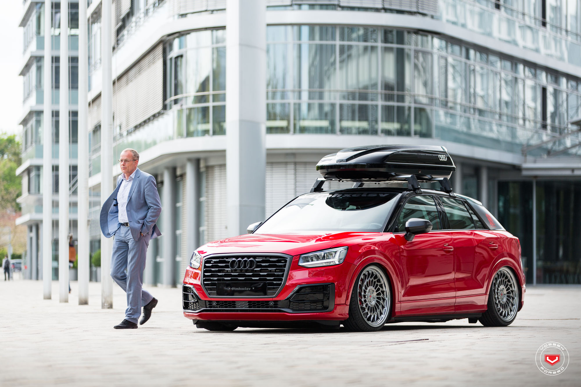 AH Exclusive's Audi Q2 Challenge on Vossen Forged ML-R2 Wheels