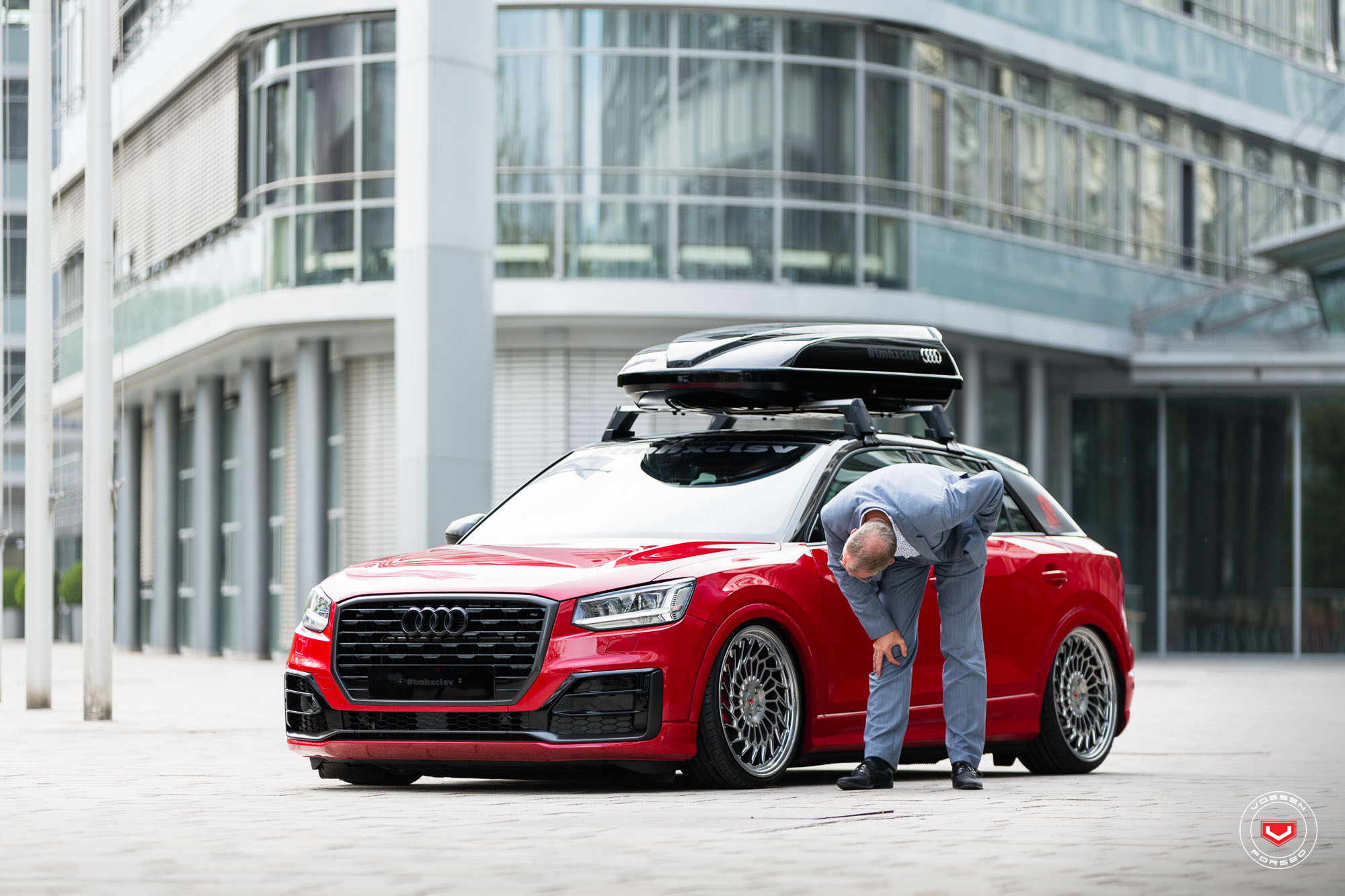 AH Exclusive's Audi Q2 Challenge on Vossen Forged ML-R2 Wheels