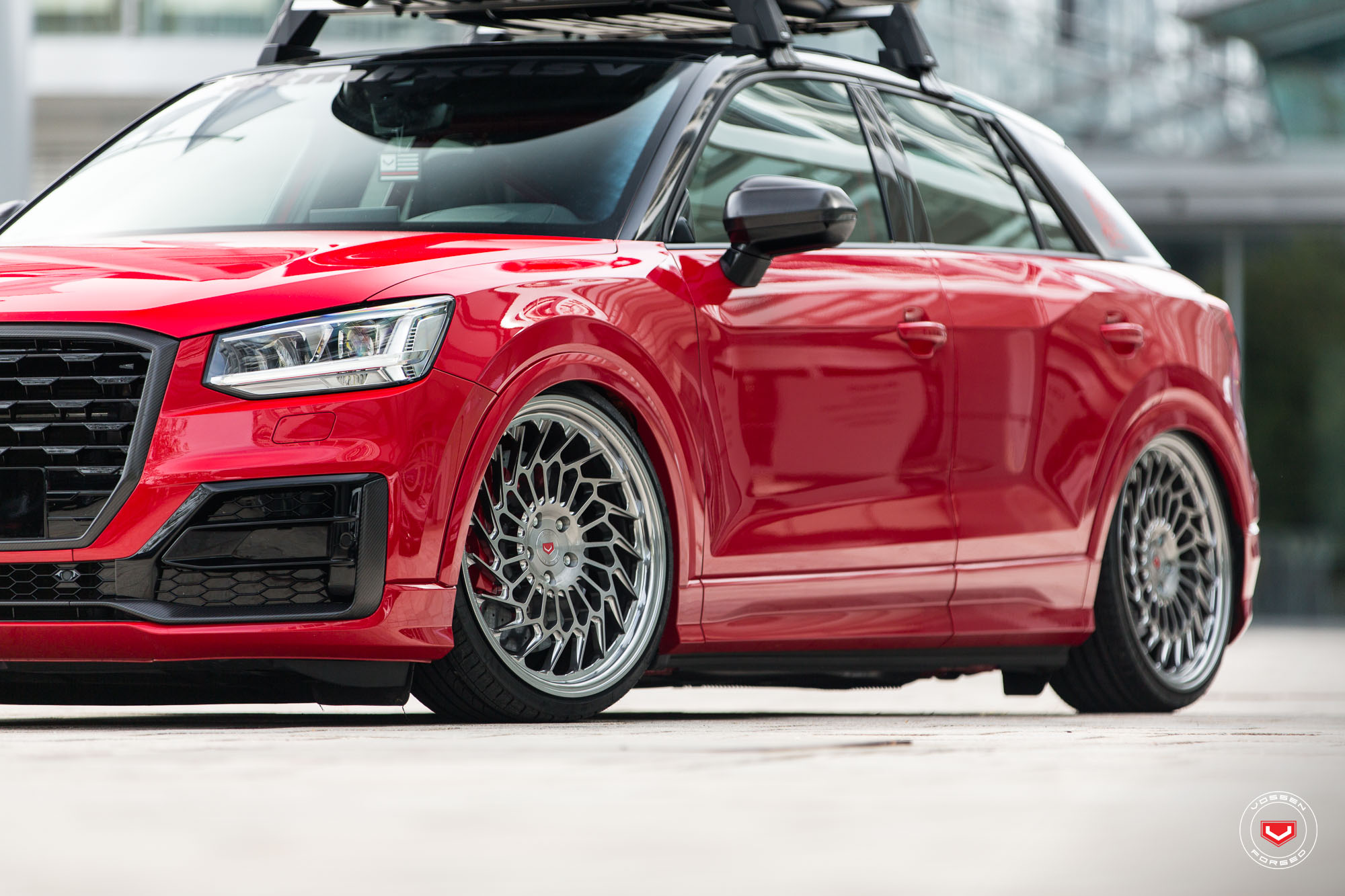 AH Exclusive's Audi Q2 Challenge on Vossen Forged ML-R2 Wheels