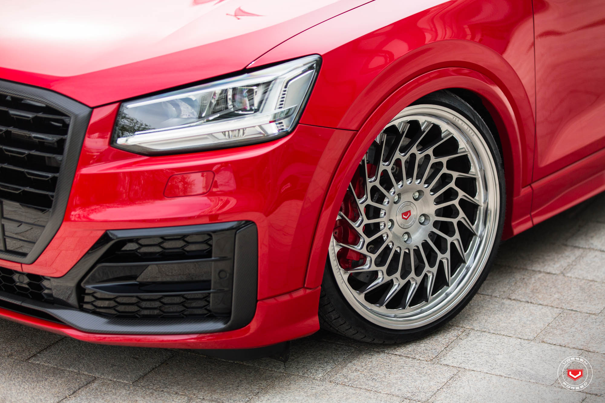 AH Exclusive's Audi Q2 Challenge on Vossen Forged ML-R2 Wheels