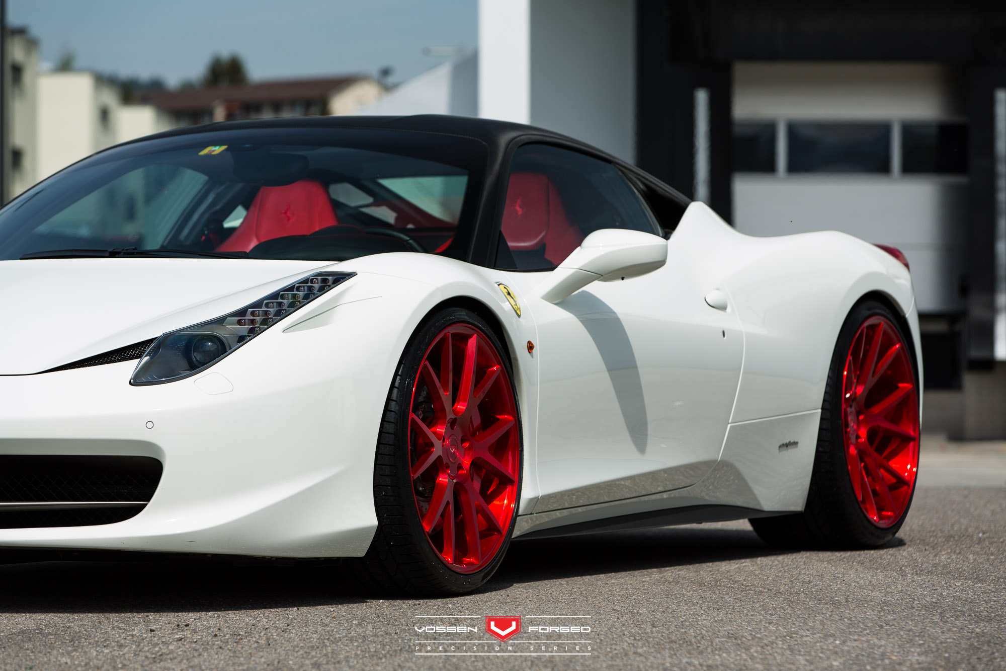 Ferrari 458 Italia on Vossen Forged VPS-306
