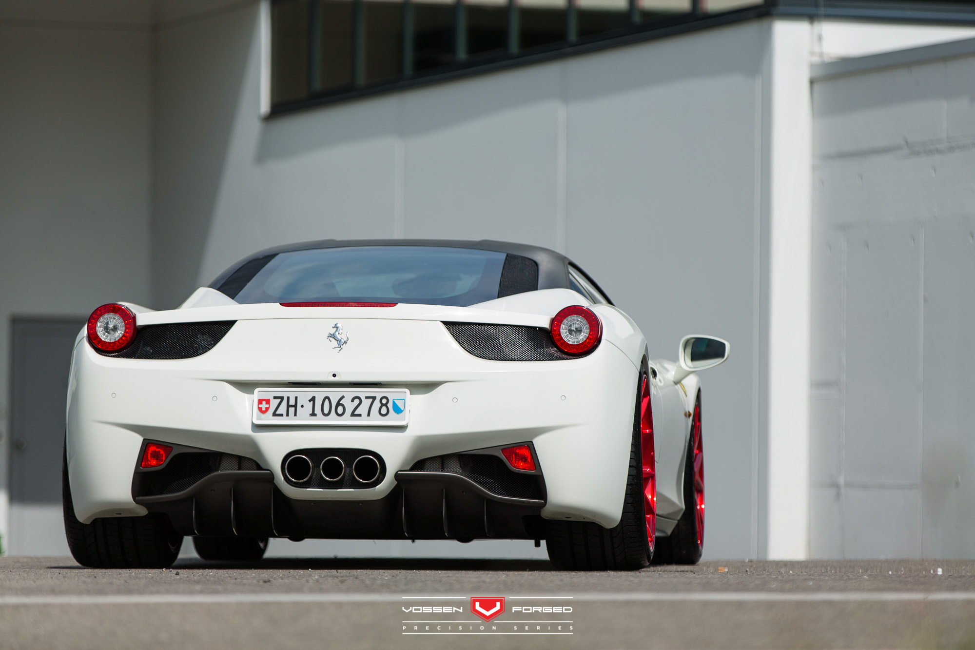 Ferrari 458 Italia on Vossen Forged VPS-306