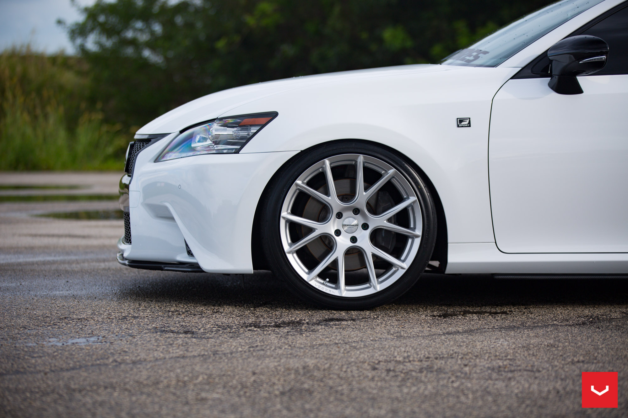 Lexus GS 350 on Vossen VFS-6