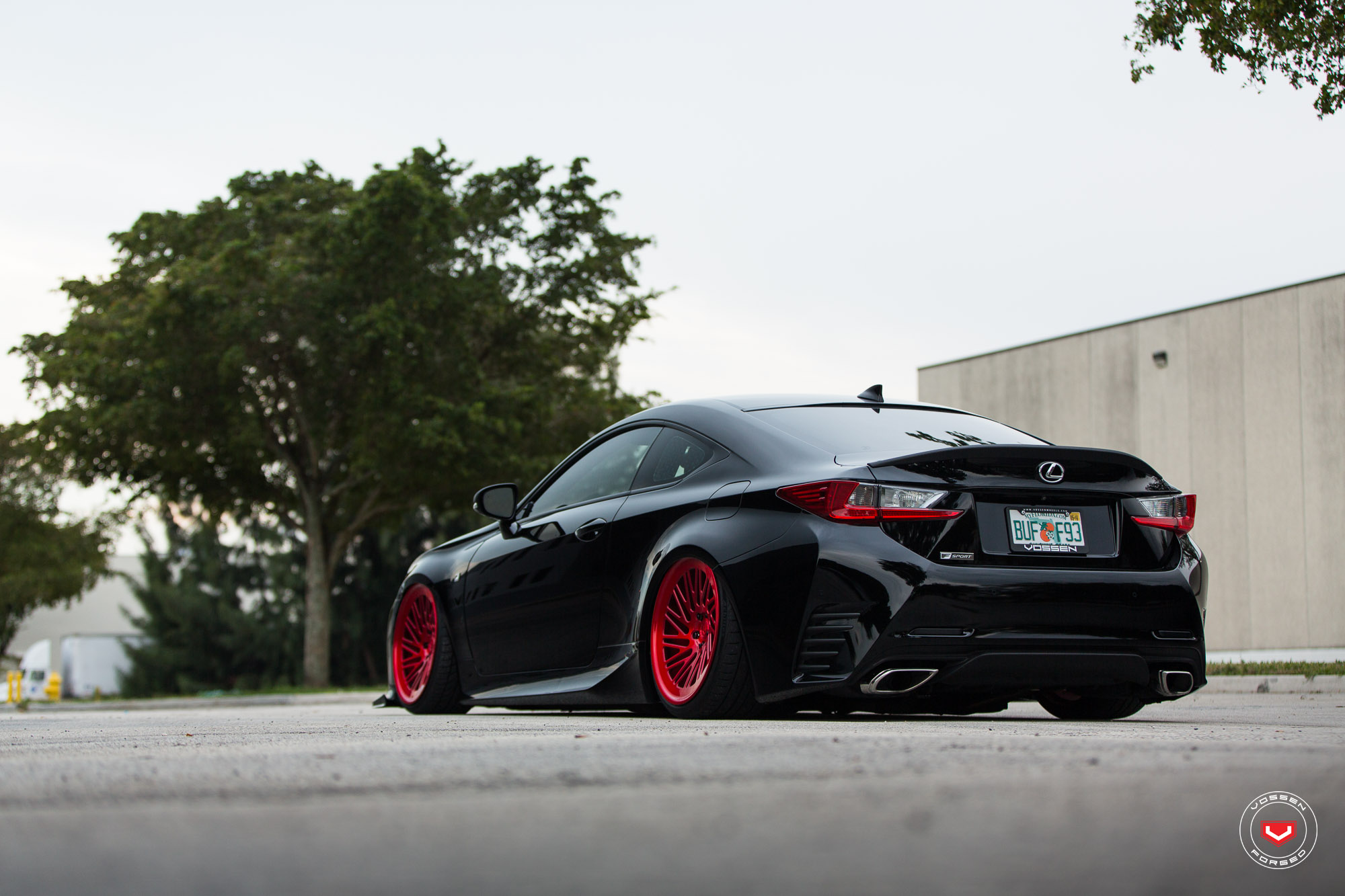 Manny's Lexus RC 350 on new LC-105t Vossen Forged Wheels