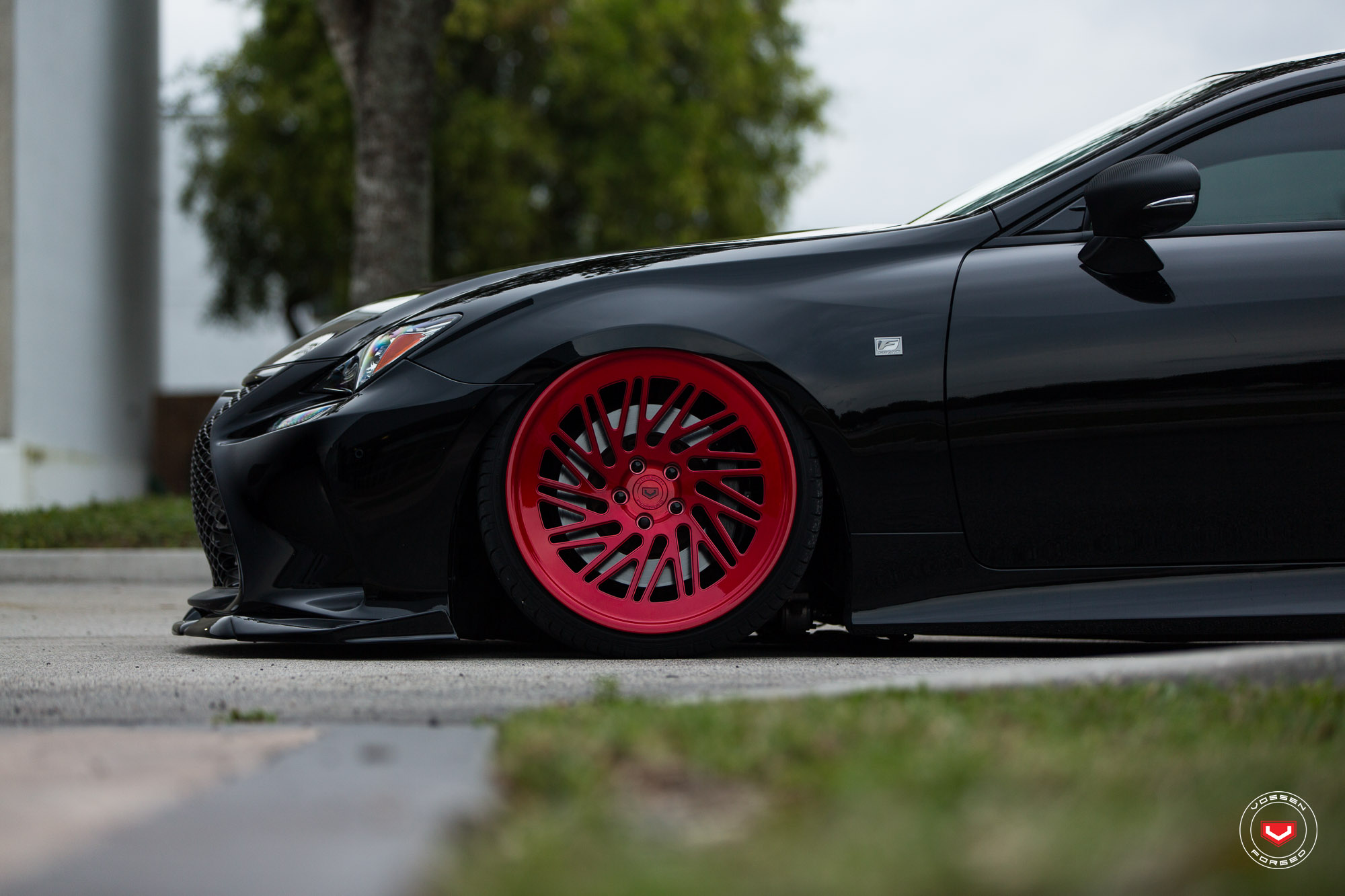 Manny's Lexus RC 350 on new LC-105t Vossen Forged Wheels