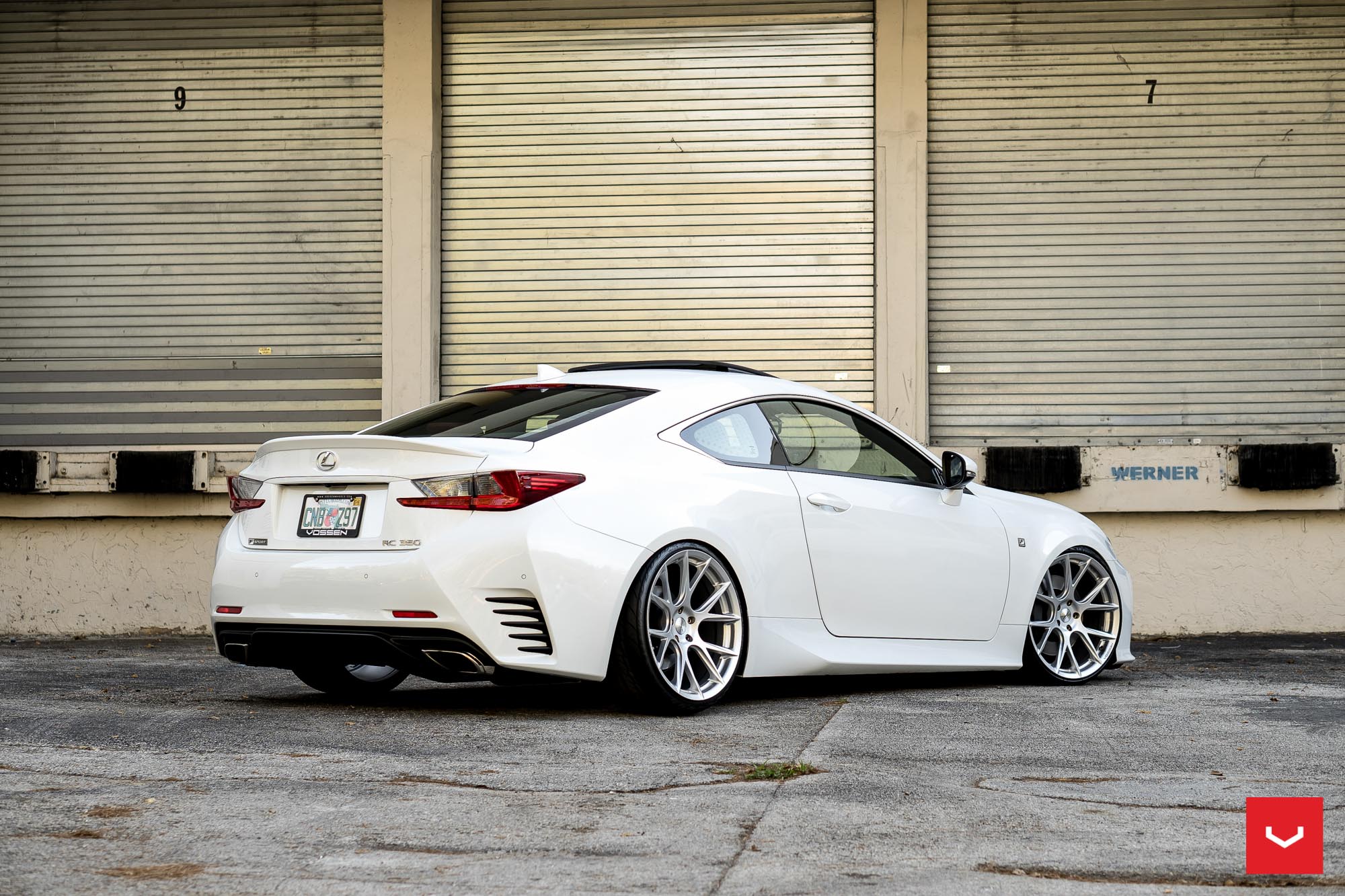 Lexus RC 350 on Vossen VFS-6