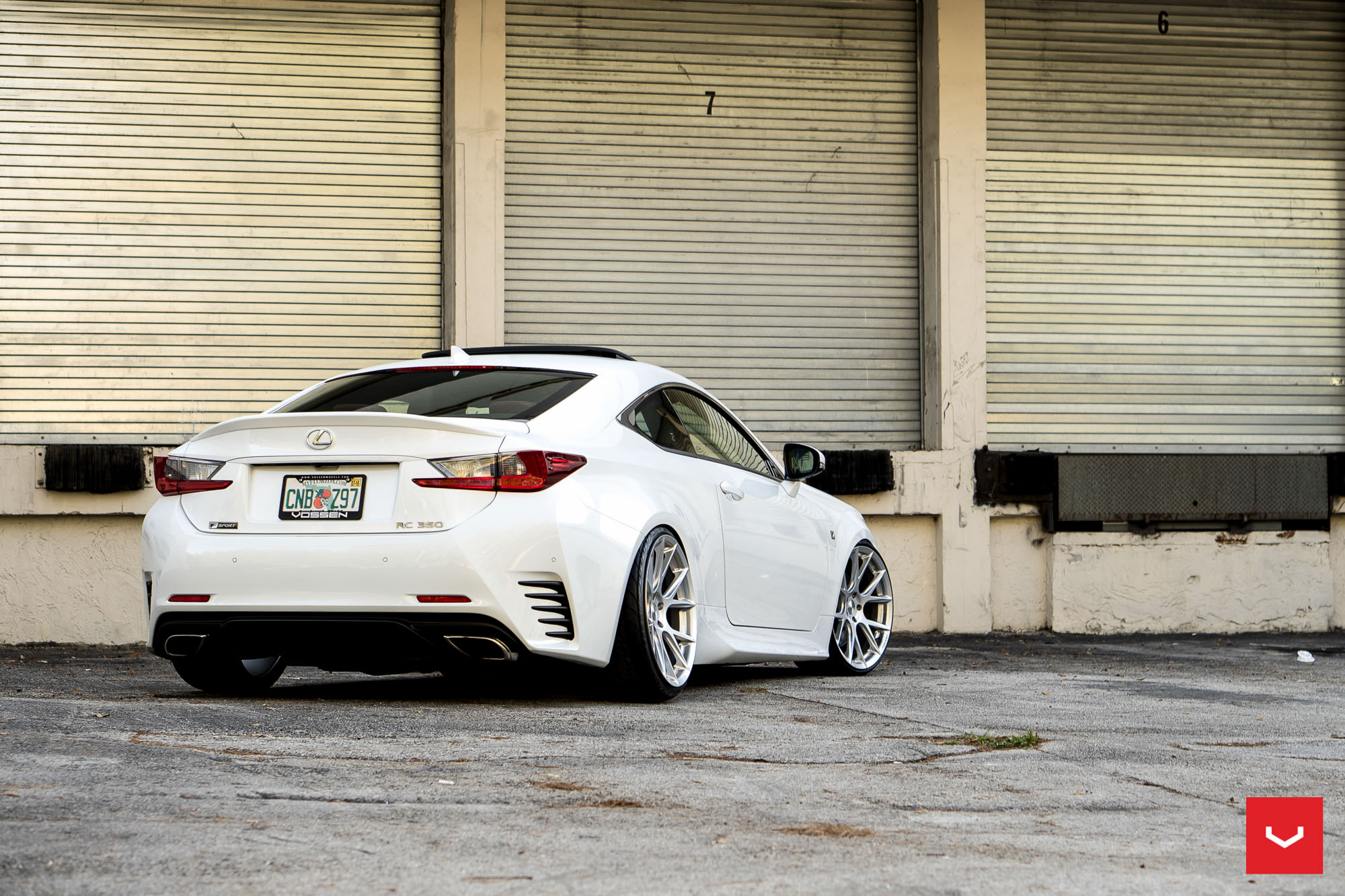 Lexus RC 350 on Vossen VFS-6