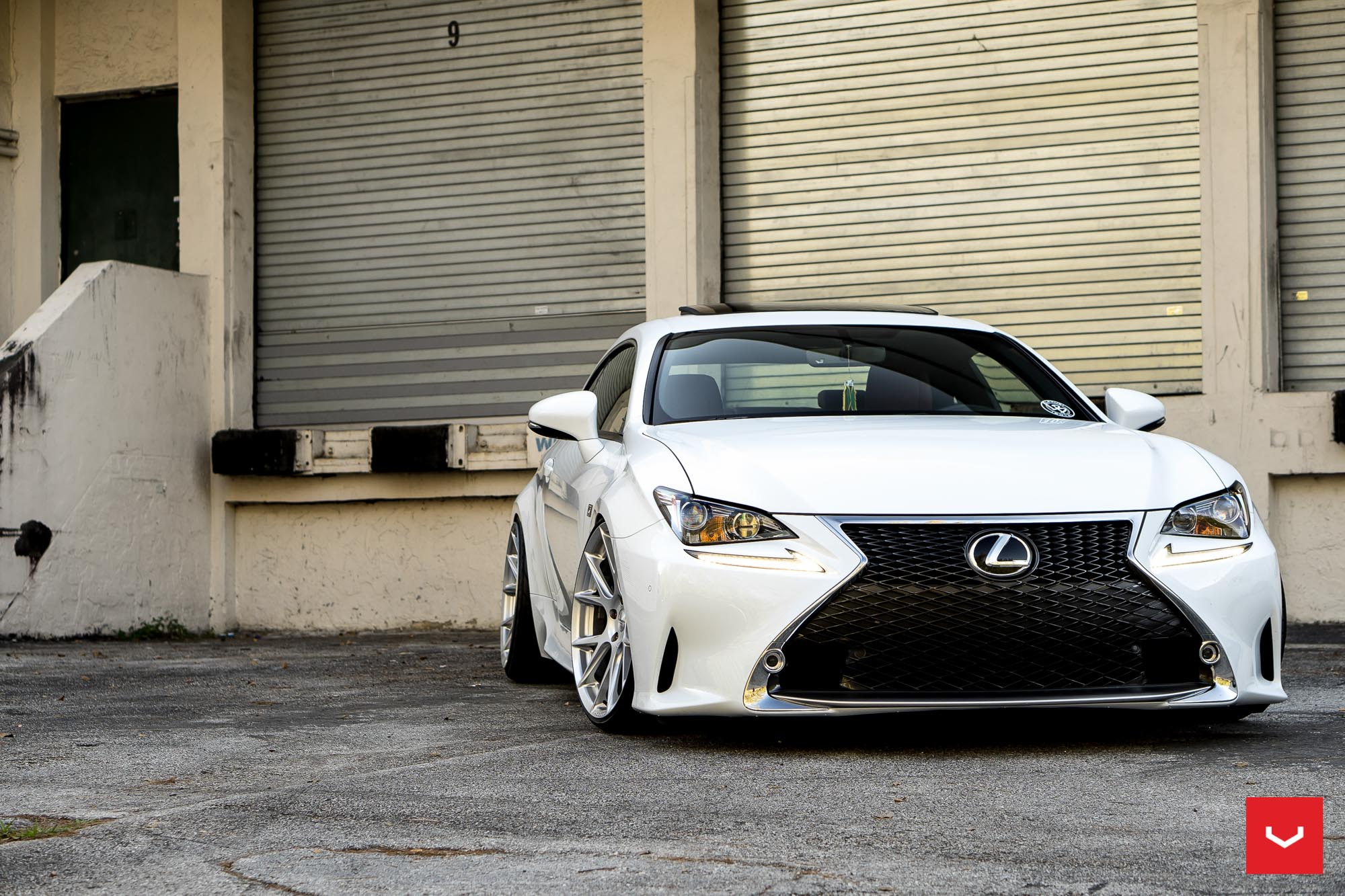 Lexus RC 350 on Vossen VFS-6