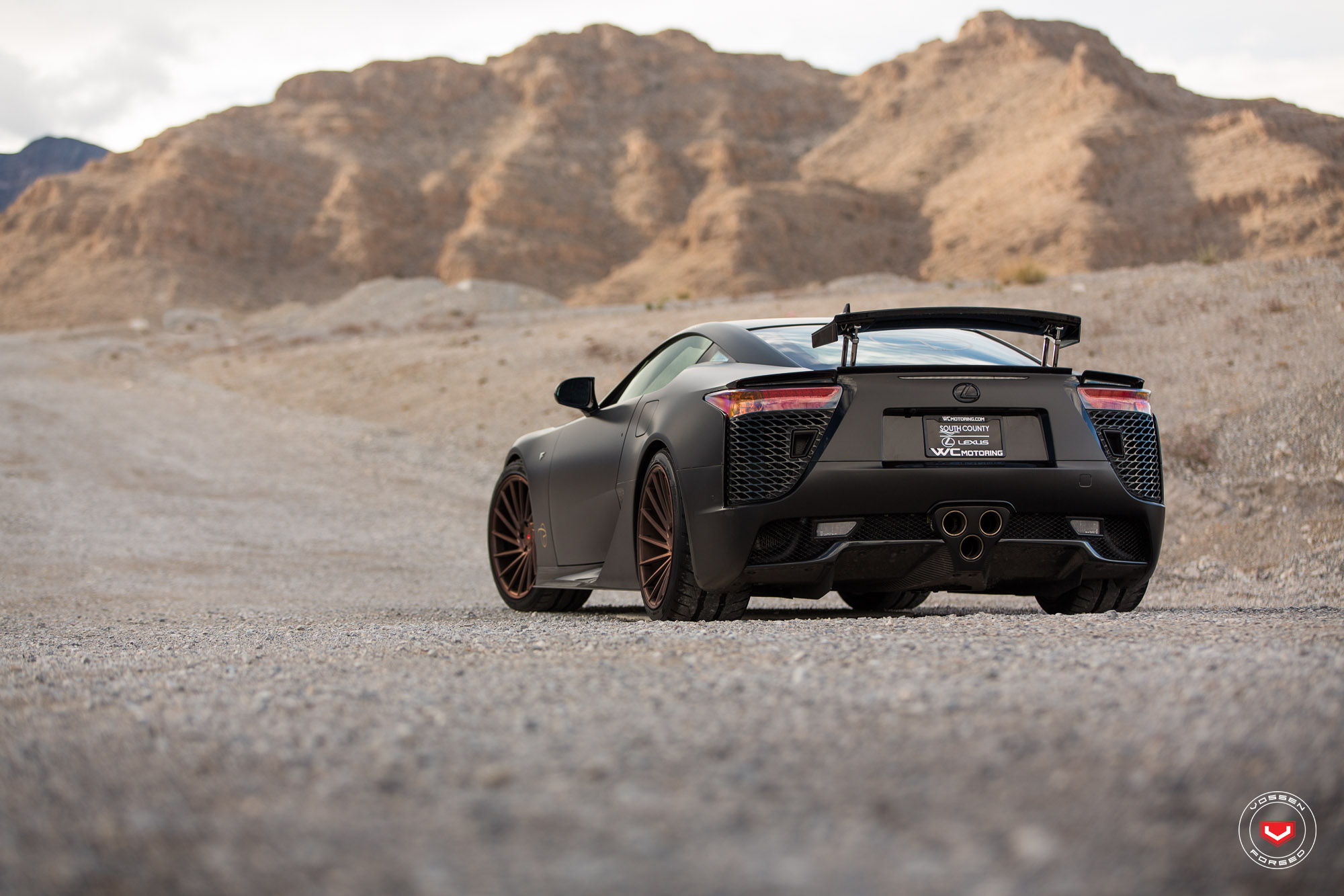 Lexus LFA by PCNY on Vossen Forged Wheels