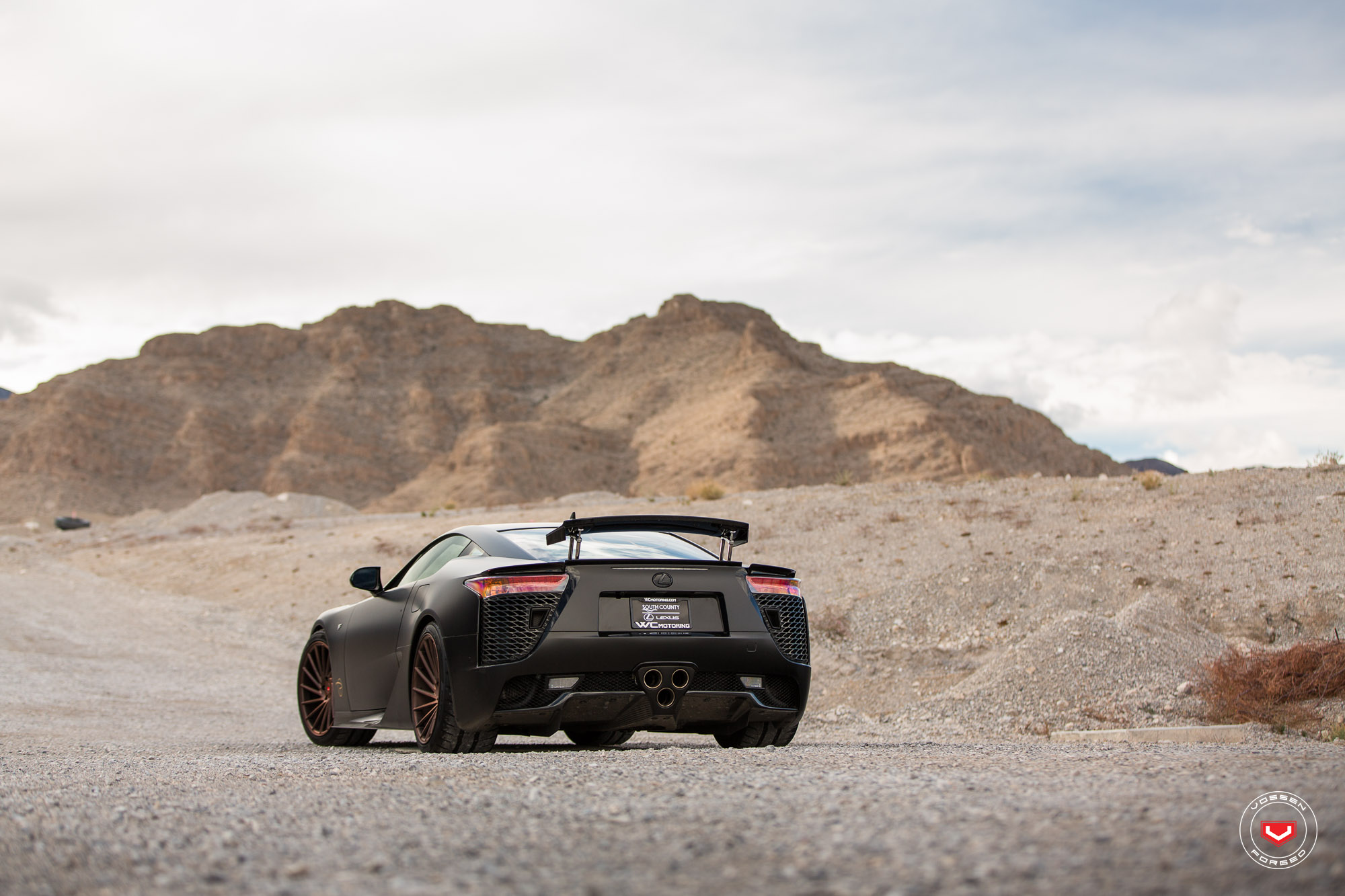 Lexus LFA by PCNY on Vossen Forged Wheels