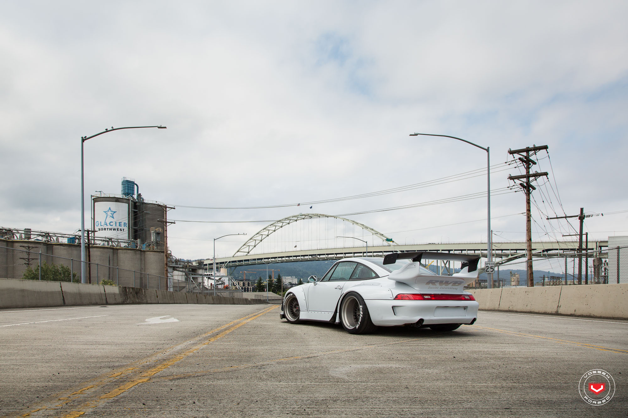 RWB Porsche 993 Targa on Vossen Forged ERA-3 3-piece Wheels
