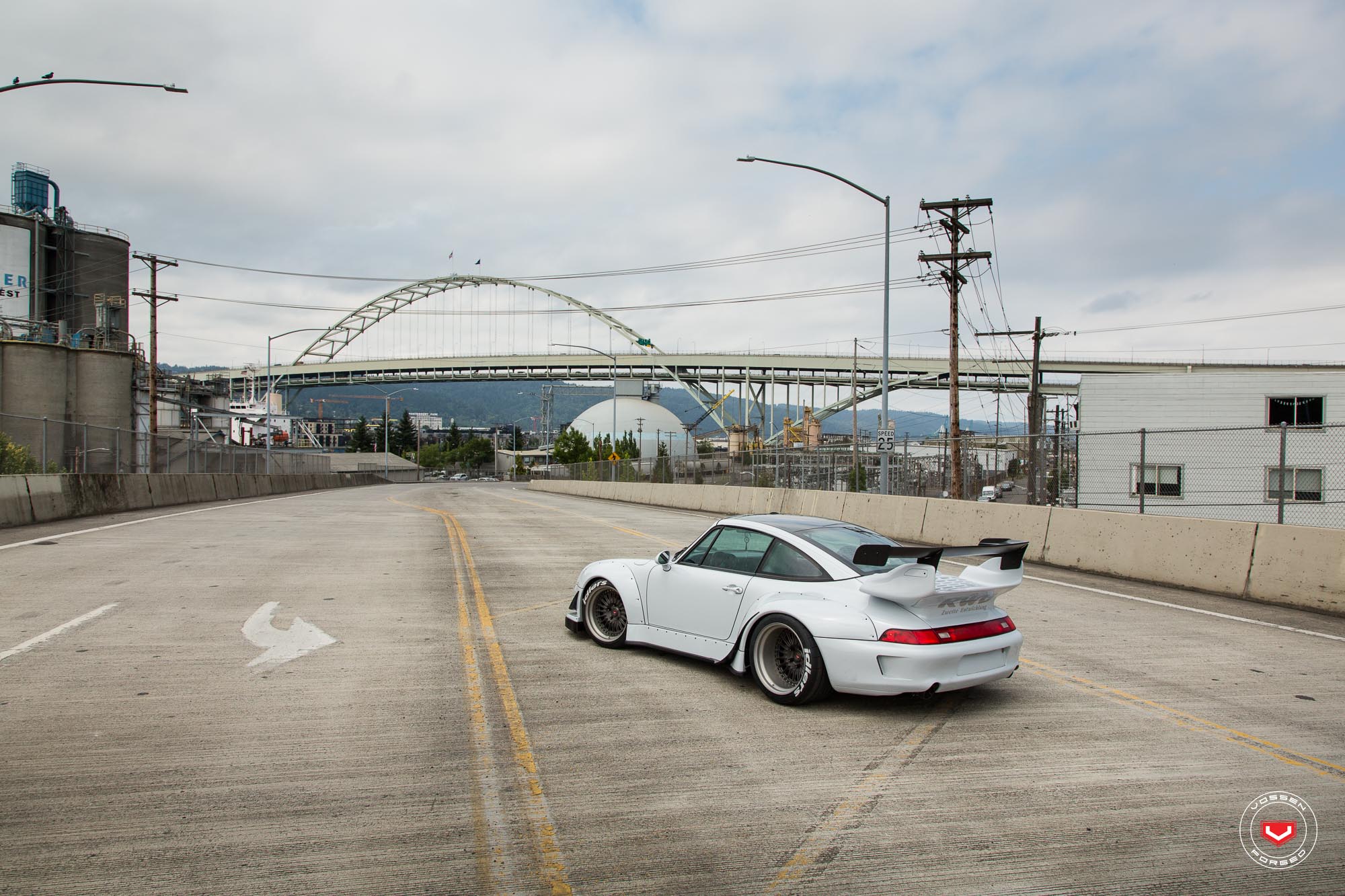 RWB Porsche 993 Targa on Vossen Forged ERA-3 3-piece Wheels