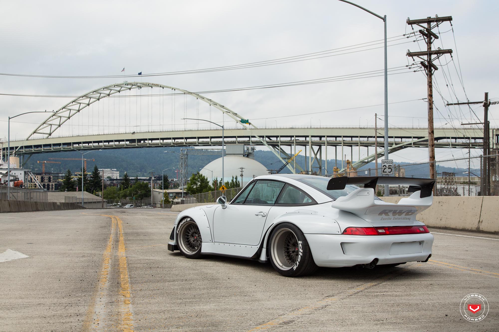 RWB Porsche 993 Targa on Vossen Forged ERA-3 3-piece Wheels