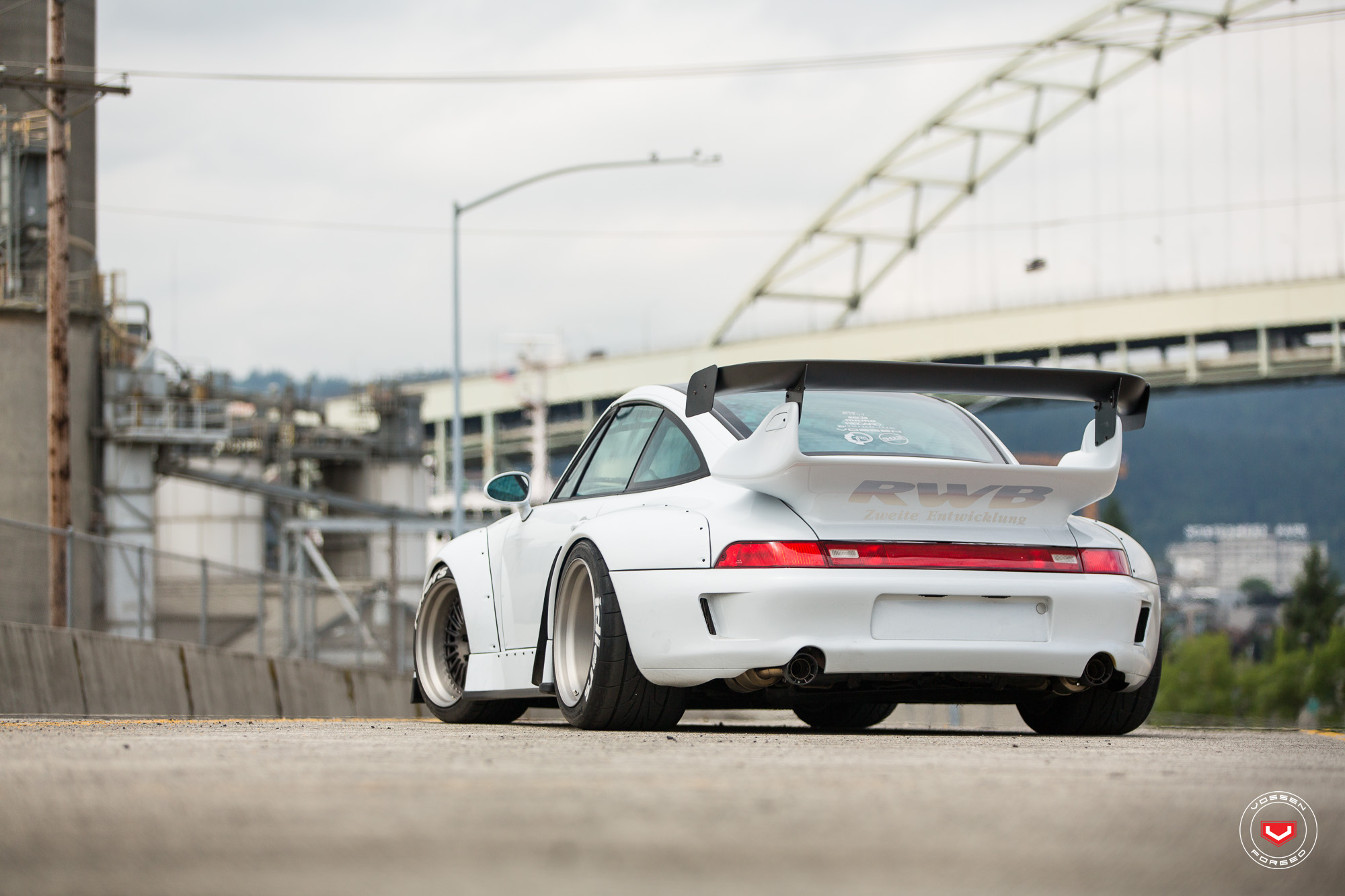 RWB Porsche 993 Targa on Vossen Forged ERA-3 3-piece Wheels