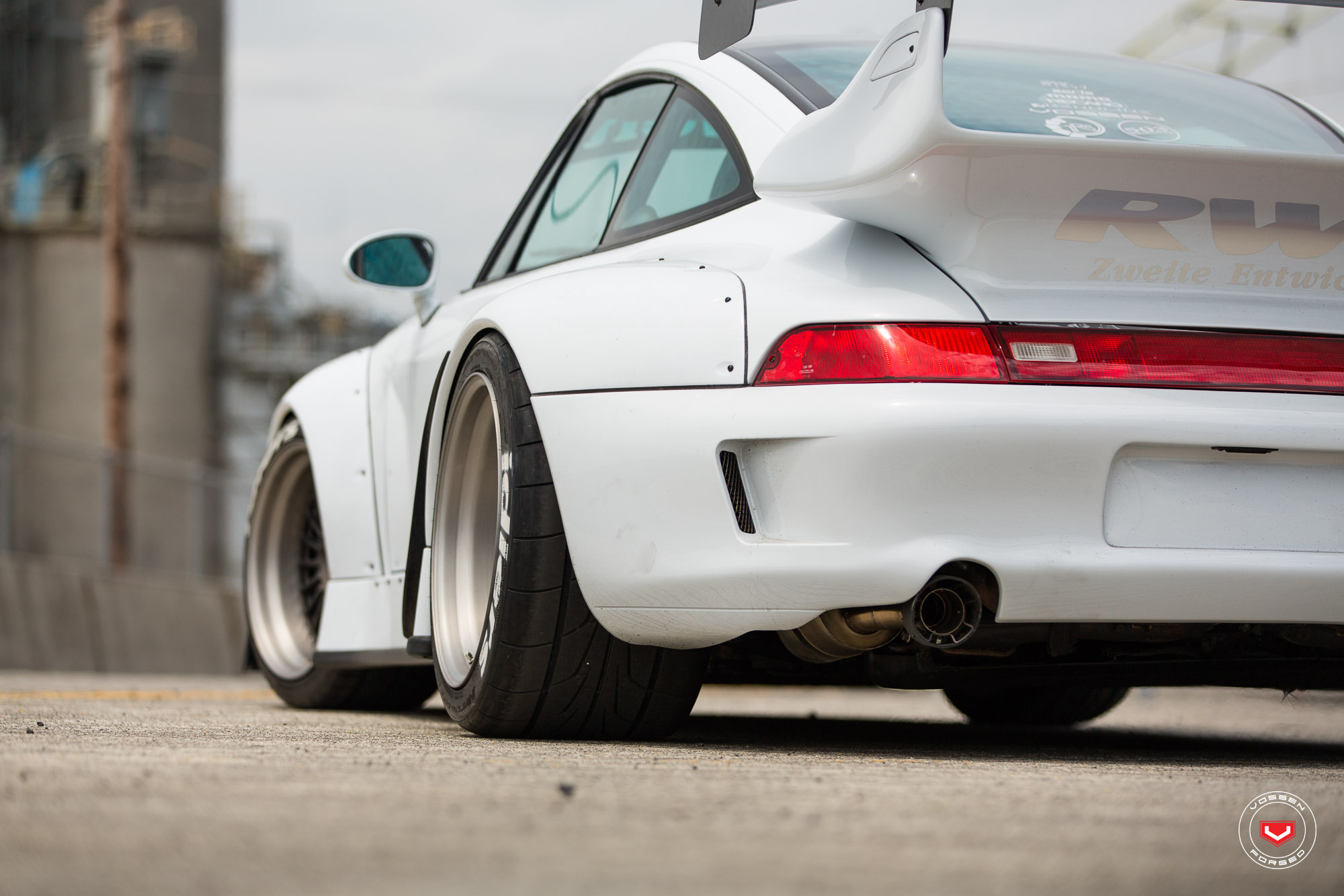 RWB Porsche 993 Targa on Vossen Forged ERA-3 3-piece Wheels