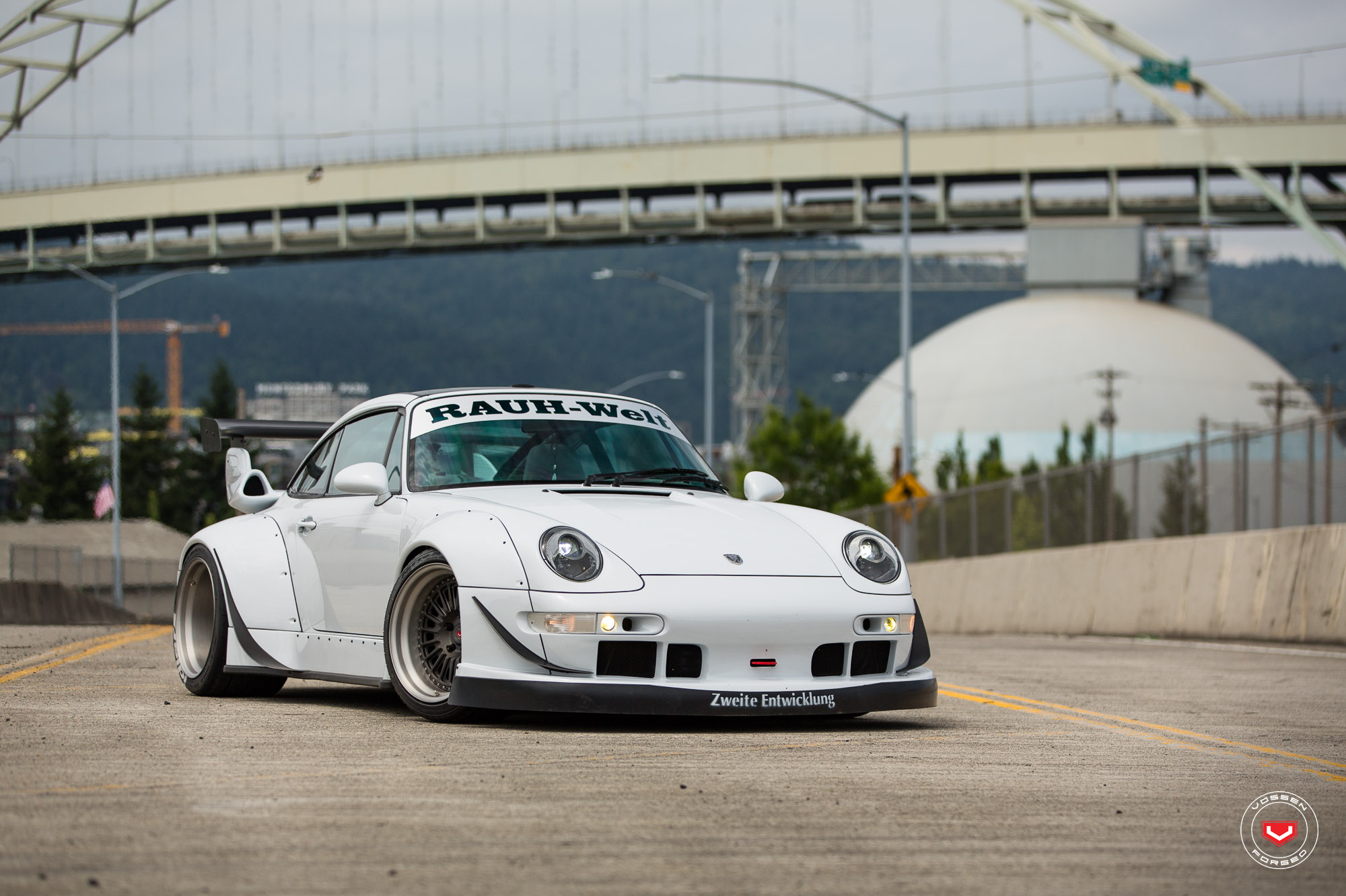 RWB Porsche 993 Targa on Vossen Forged ERA-3 3-piece Wheels
