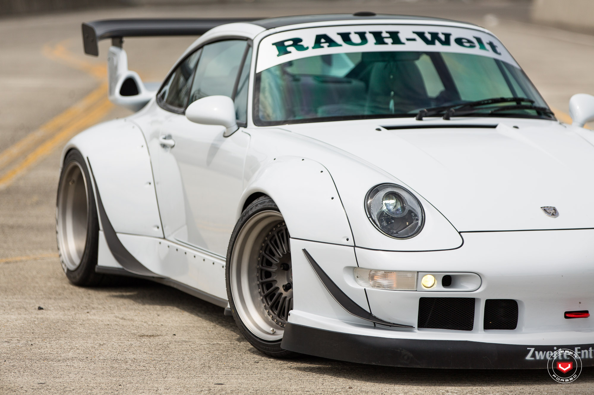 RWB Porsche 993 Targa on Vossen Forged ERA-3 3-piece Wheels