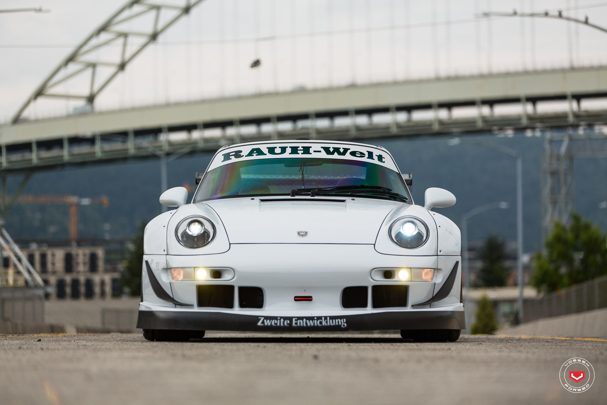 RWB Porsche 993 Targa on Vossen Forged ERA-3 3-piece Wheels