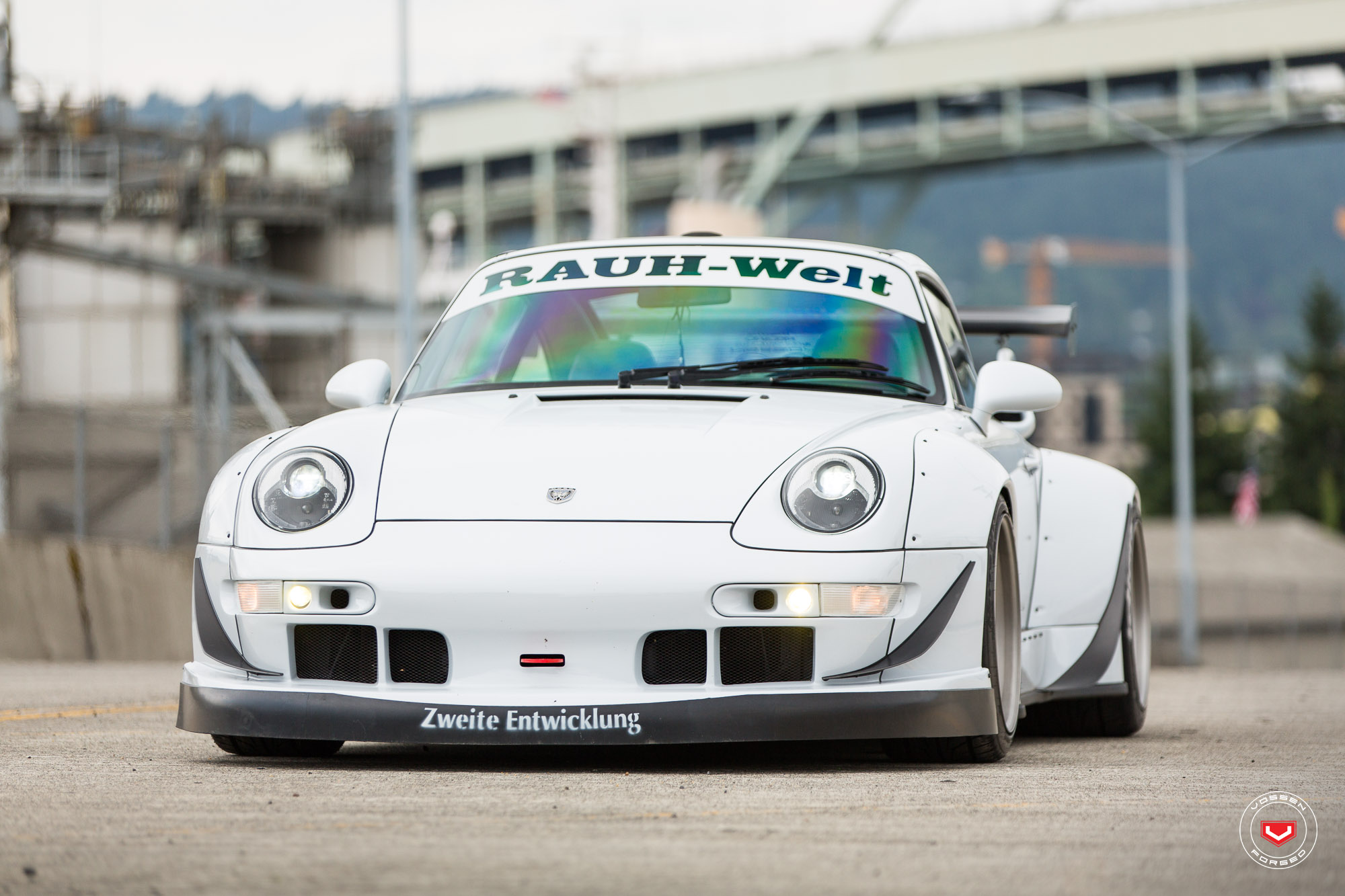 RWB Porsche 993 Targa on Vossen Forged ERA-3 3-piece Wheels
