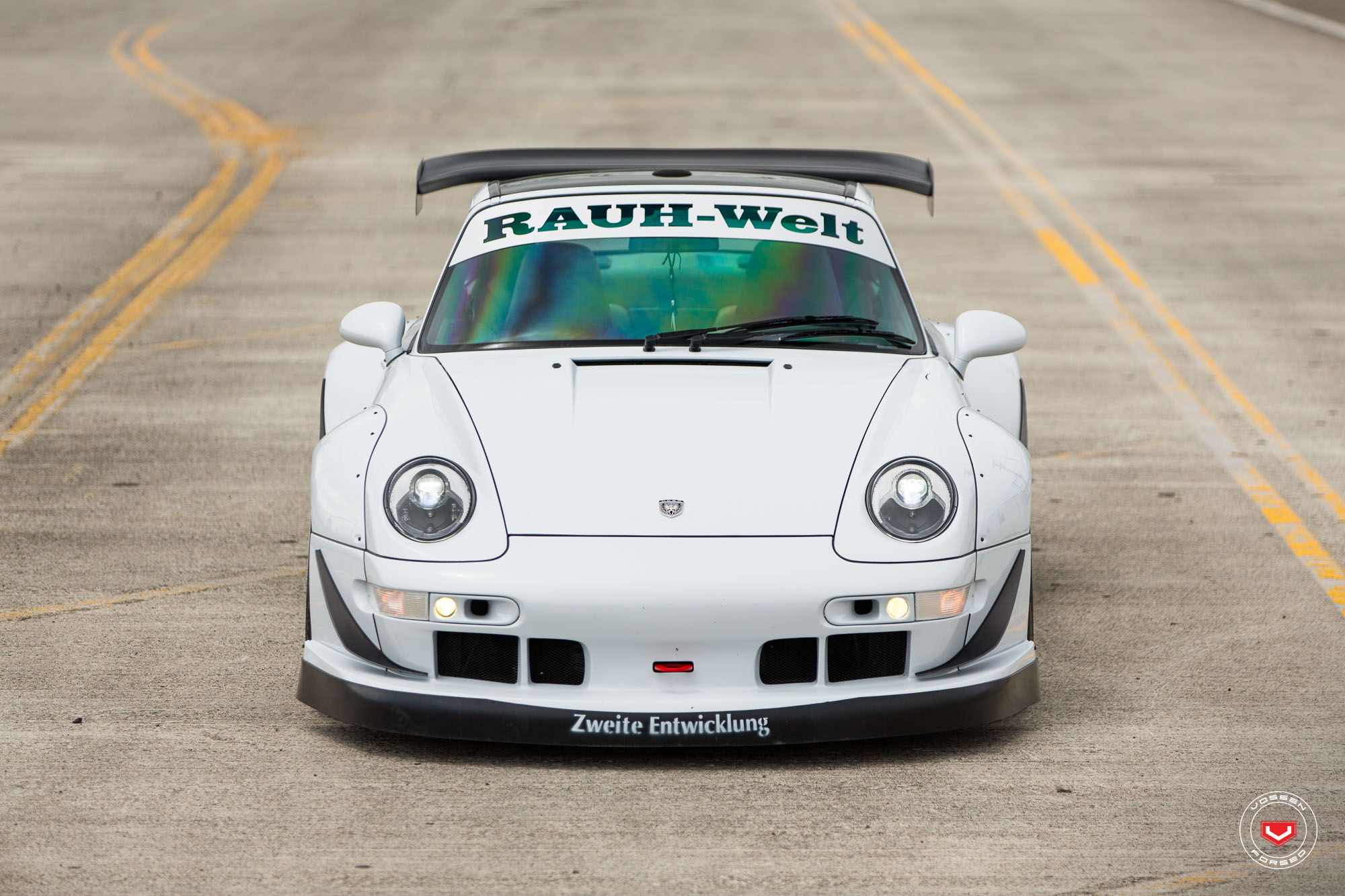 RWB Porsche 993 Targa on Vossen Forged ERA-3 3-piece Wheels