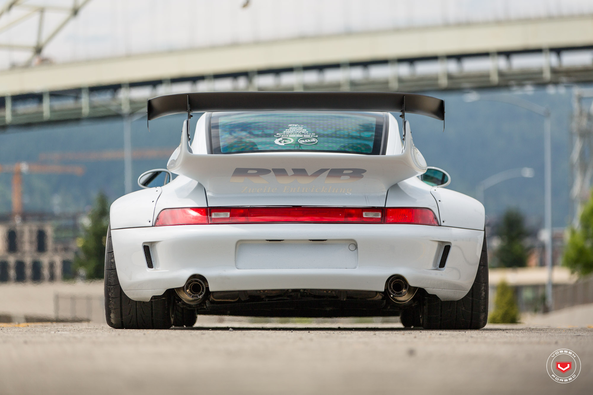RWB Porsche 993 Targa on Vossen Forged ERA-3 3-piece Wheels