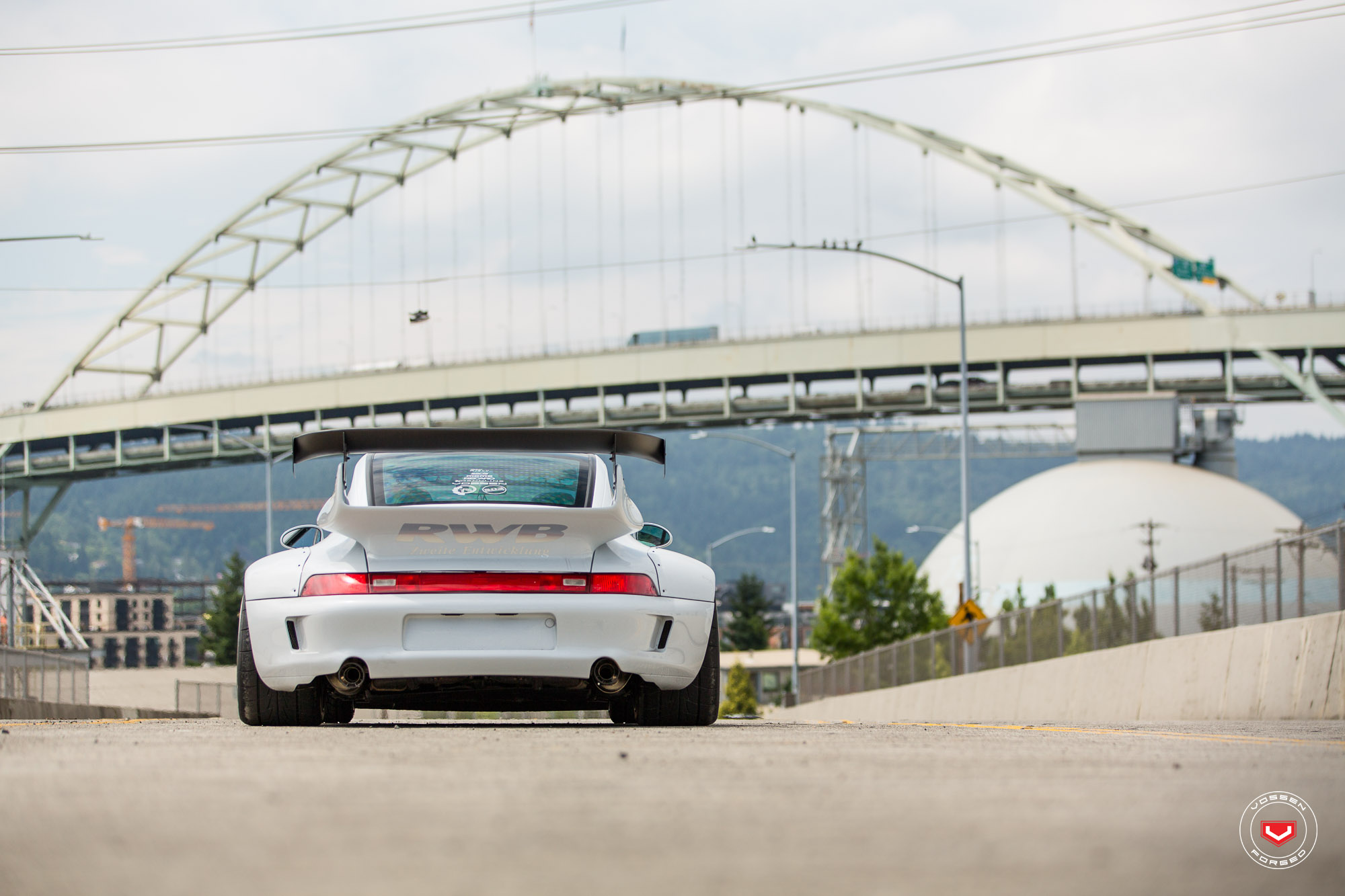 RWB Porsche 993 Targa on Vossen Forged ERA-3 3-piece Wheels