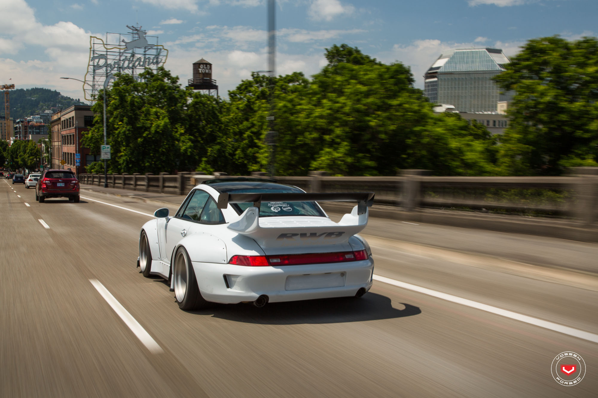 RWB Porsche 993 Targa on Vossen Forged ERA-3 3-piece Wheels
