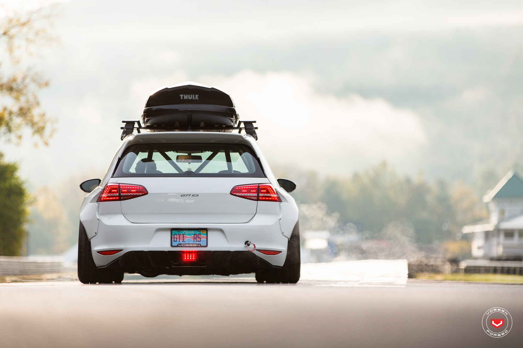 VW GTI RS in Performance VW Magazine - Behind-the-Scenes - Vossen Wheels