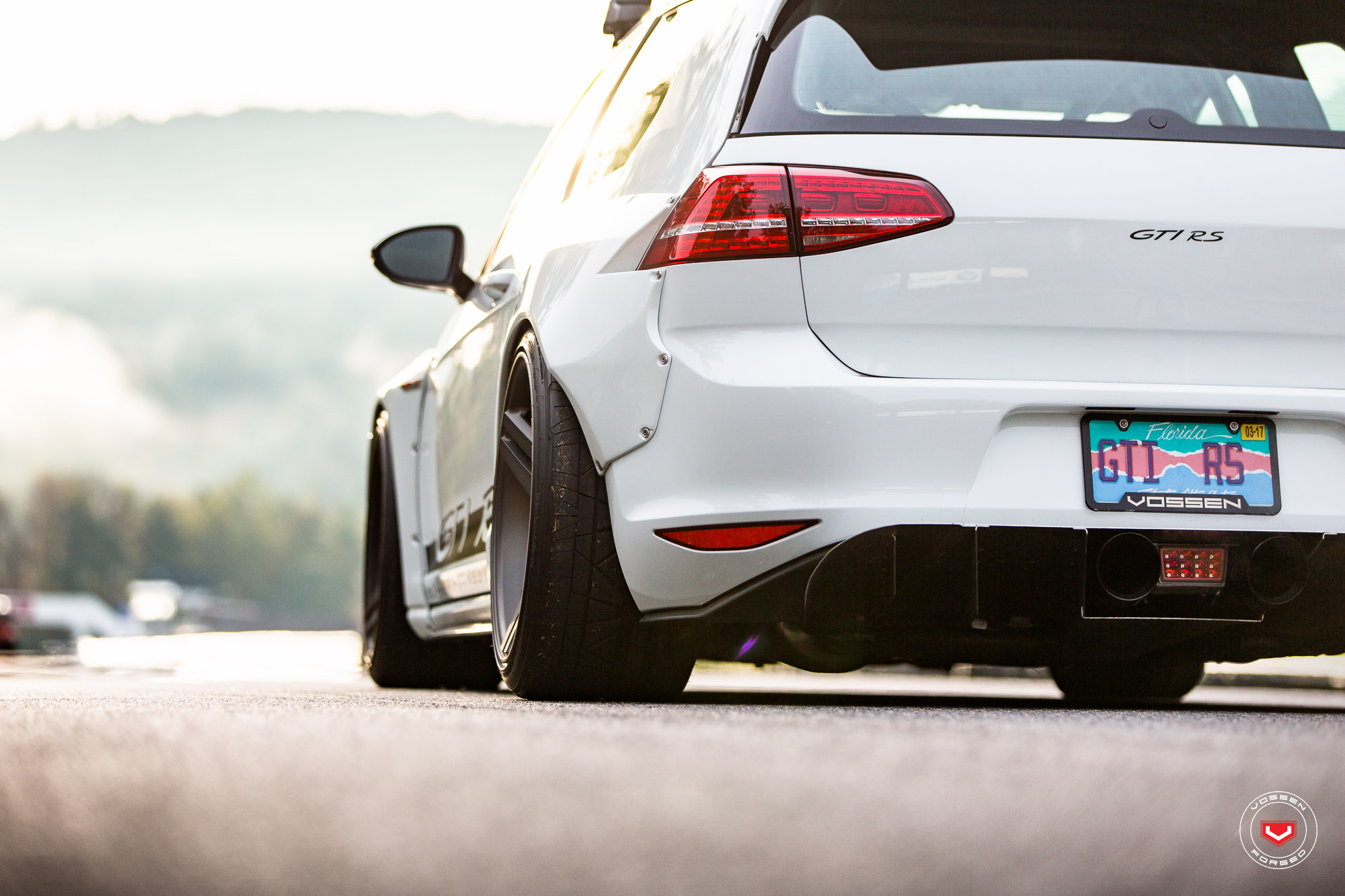 VW GTI RS in Performance VW Magazine - Behind-the-Scenes - Vossen Wheels