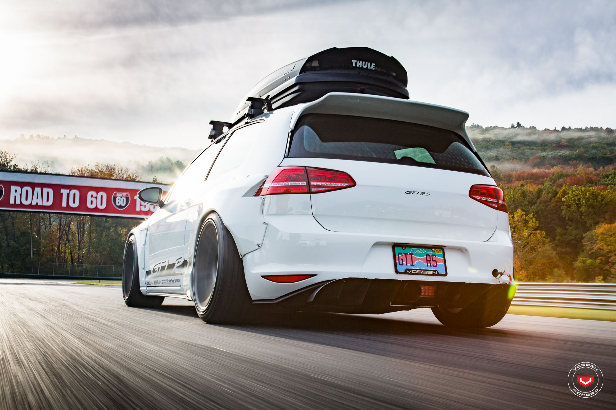VW GTI RS in Performance VW Magazine - Behind-the-Scenes - Vossen Wheels