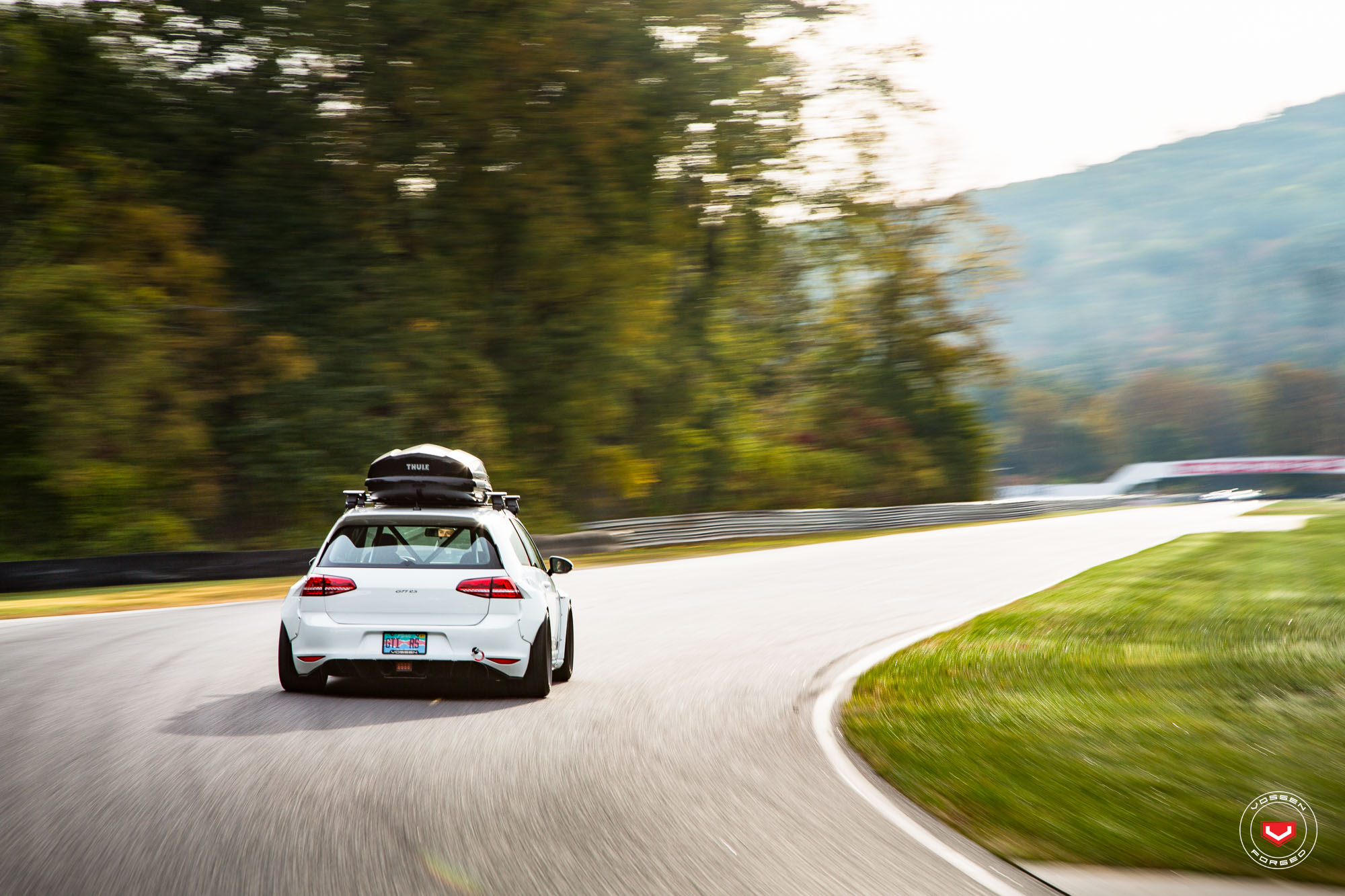 VW GTI RS in Performance VW Magazine - Behind-the-Scenes - Vossen Wheels