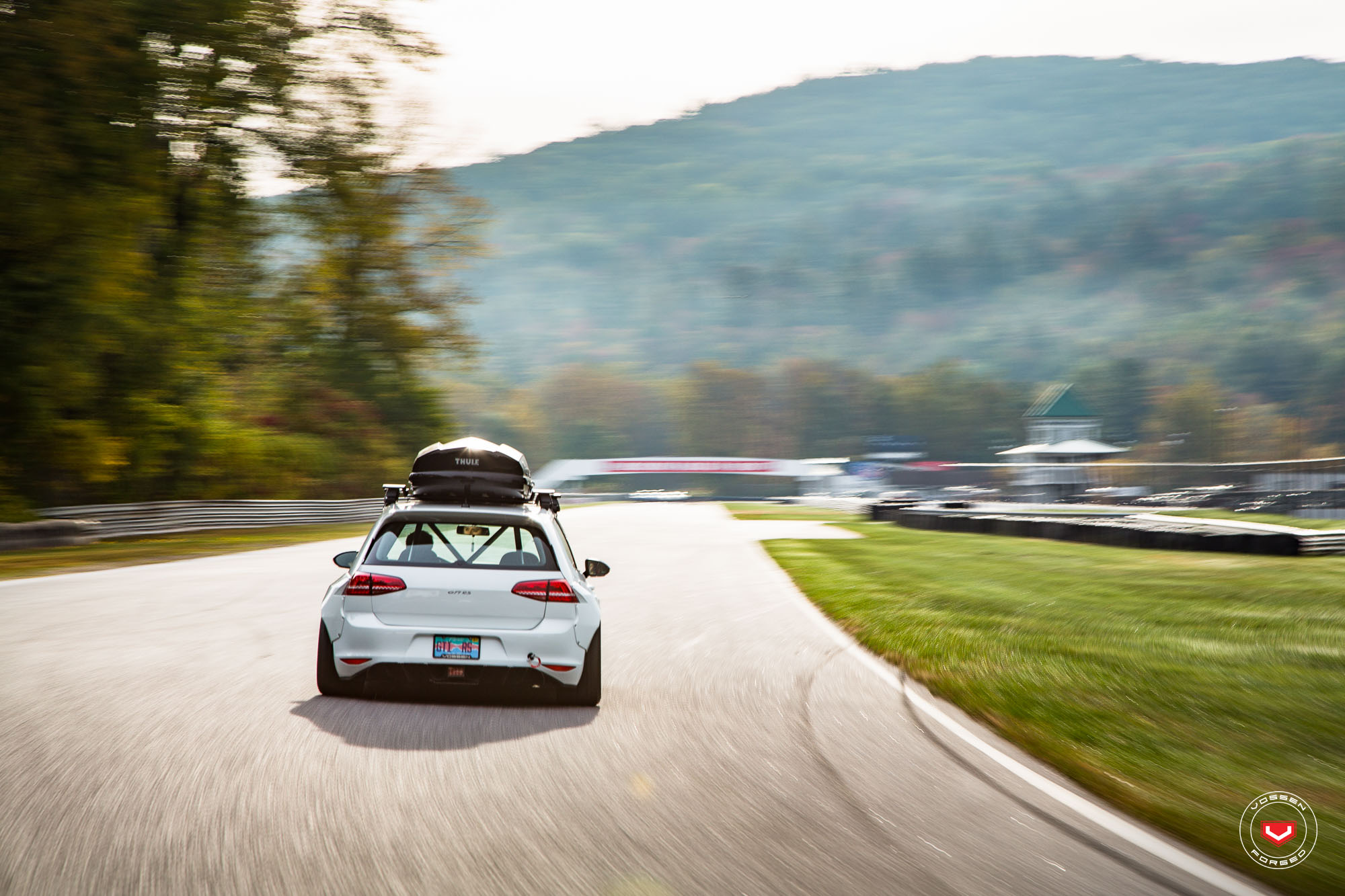 VW GTI RS in Performance VW Magazine - Behind-the-Scenes - Vossen Wheels