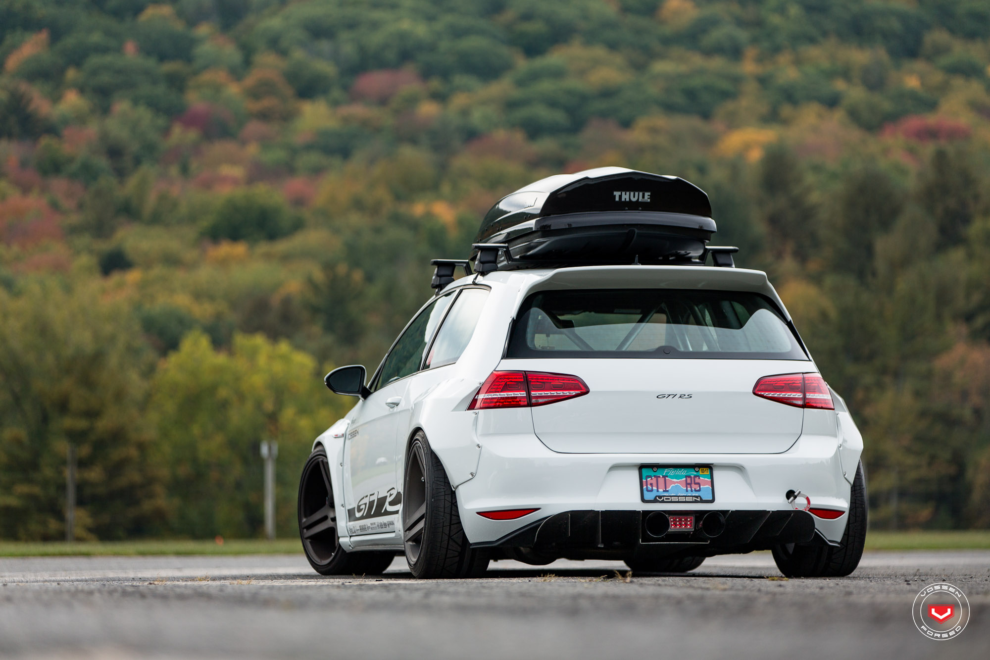 VW GTI RS in Performance VW Magazine - Behind-the-Scenes - Vossen Wheels