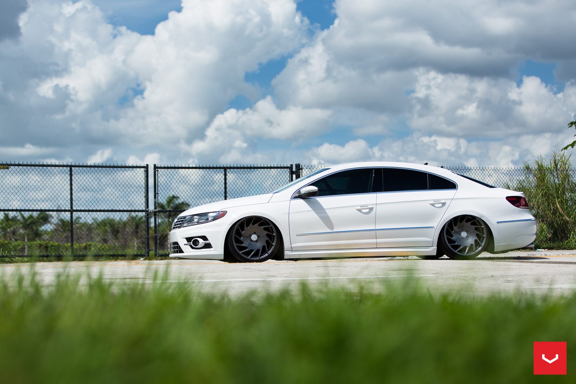 VW CC R-Line on Vossen VLE-1 Wheels