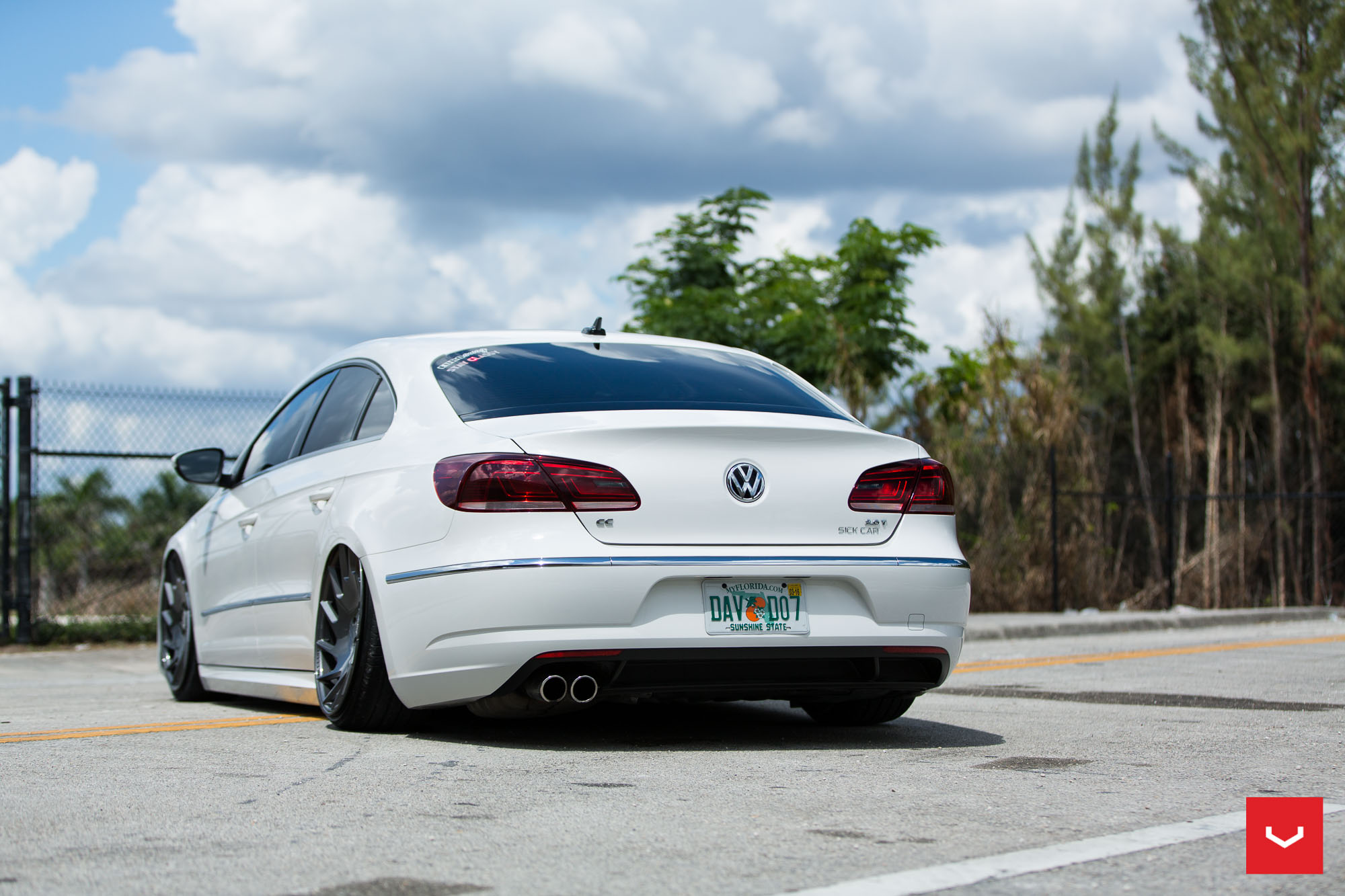 VW CC R-Line on Vossen VLE-1 Wheels