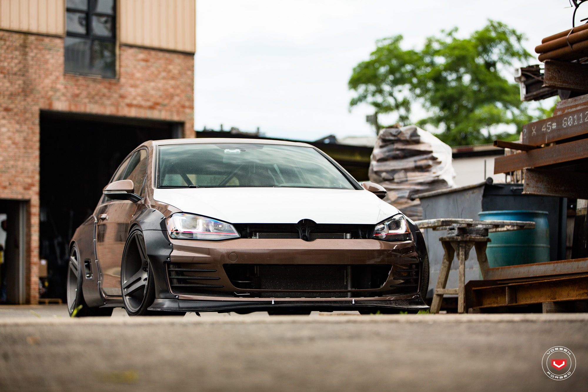 The VW Mk7 GTI RS Rocket Bunny Widebody Build Process
