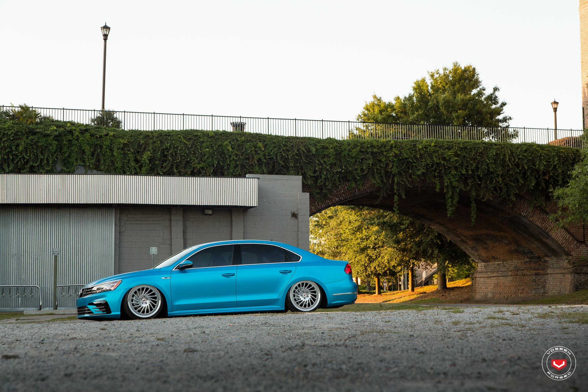2016 VW Passat R-Line on Vossen Forged Wheels and Accuair - Vossen Wheels