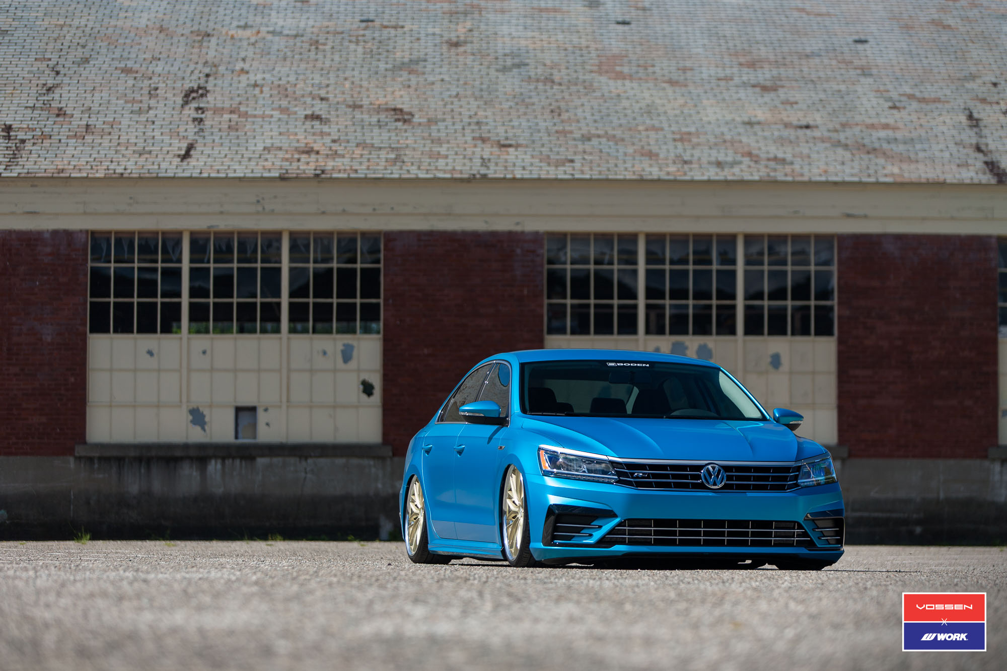 2016 VW Passat R-Line on Vossen Forged Wheels and Accuair - Vossen Wheels