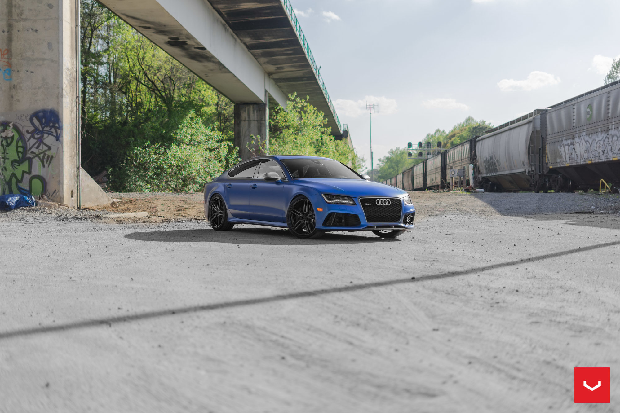AUDI RS7 - VOSSEN HYBRID FORGED SERIES: HF-1 - Vossen Wheels