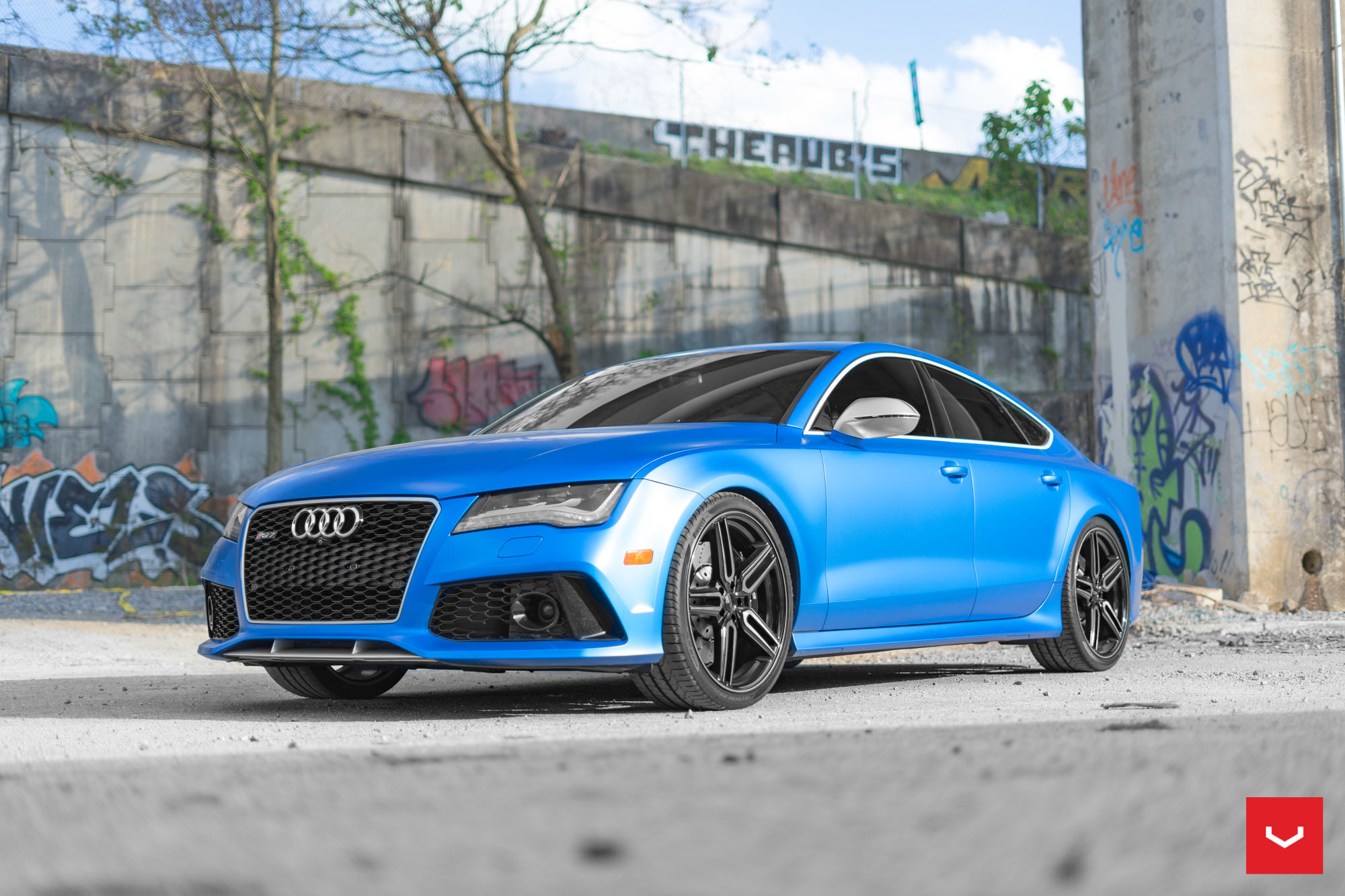 AUDI RS7 - VOSSEN HYBRID FORGED SERIES: HF-1 - Vossen Wheels