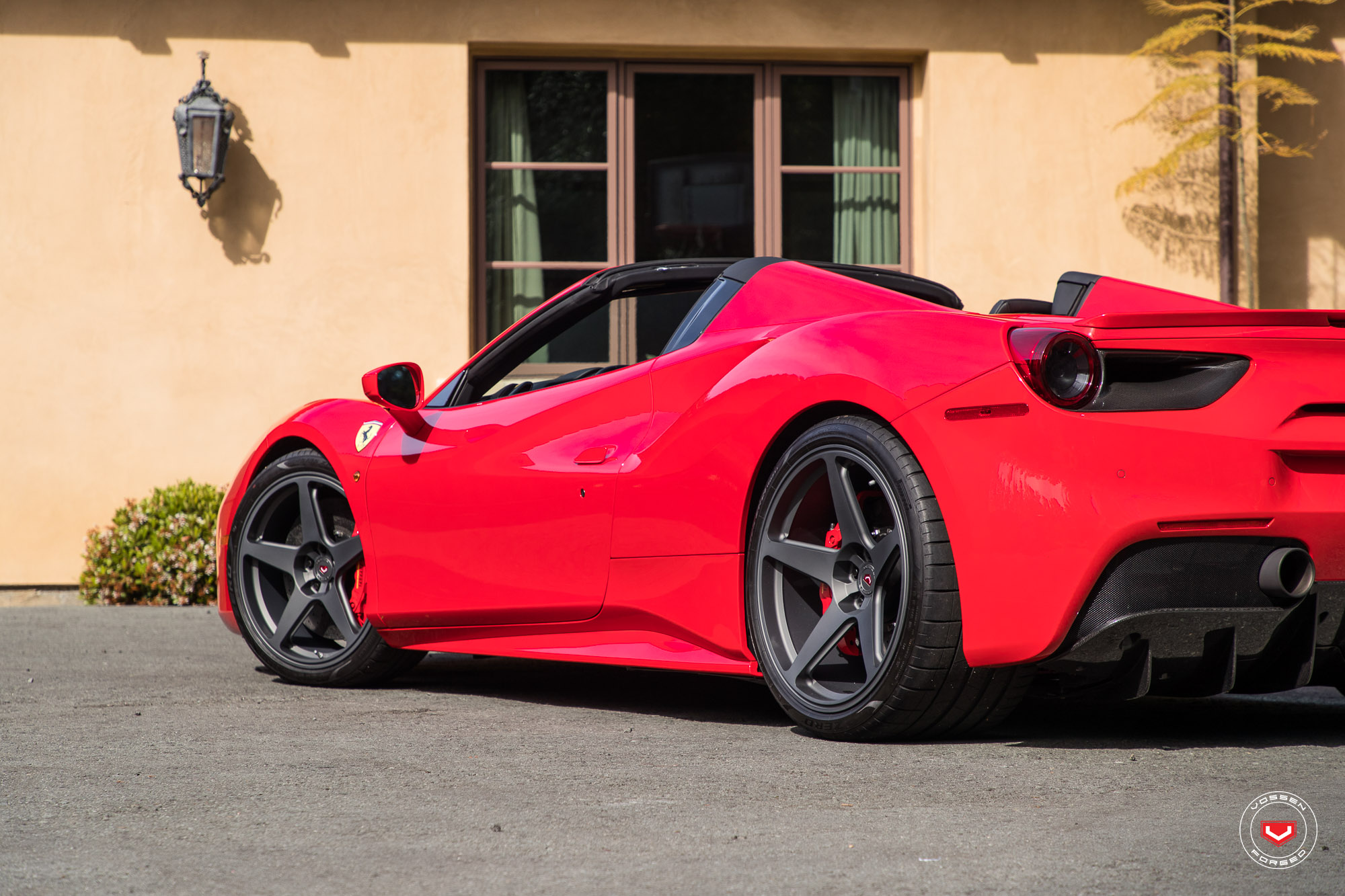 TAG Motorsports Ferrari 488 GTB Spider on Vossen Forged GNS-1 Wheels