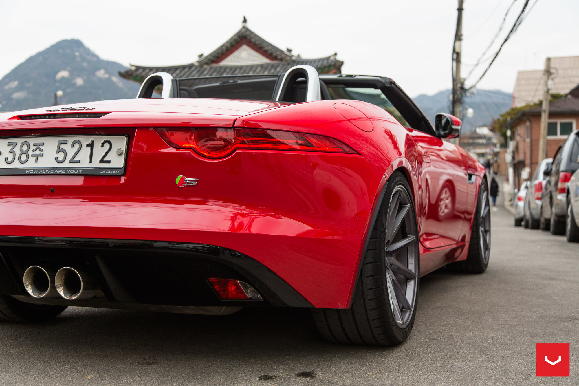 JAGUAR F TYPE R ROADSTER - VOSSEN HYBRID FORGED SERIES: VFS-1 - Vossen ...
