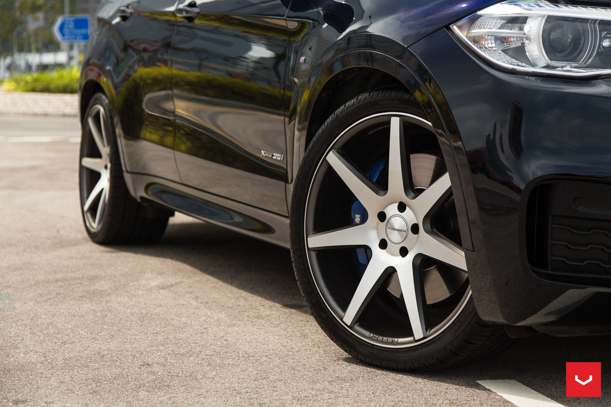 BMW X6M - VOSSEN: CV7 - Vossen Wheels